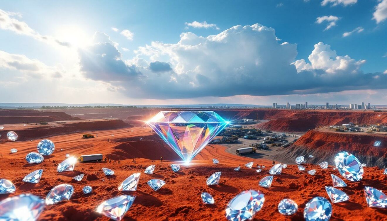 Botswana Diamond Giant Slashes Output as Global Demand Falls