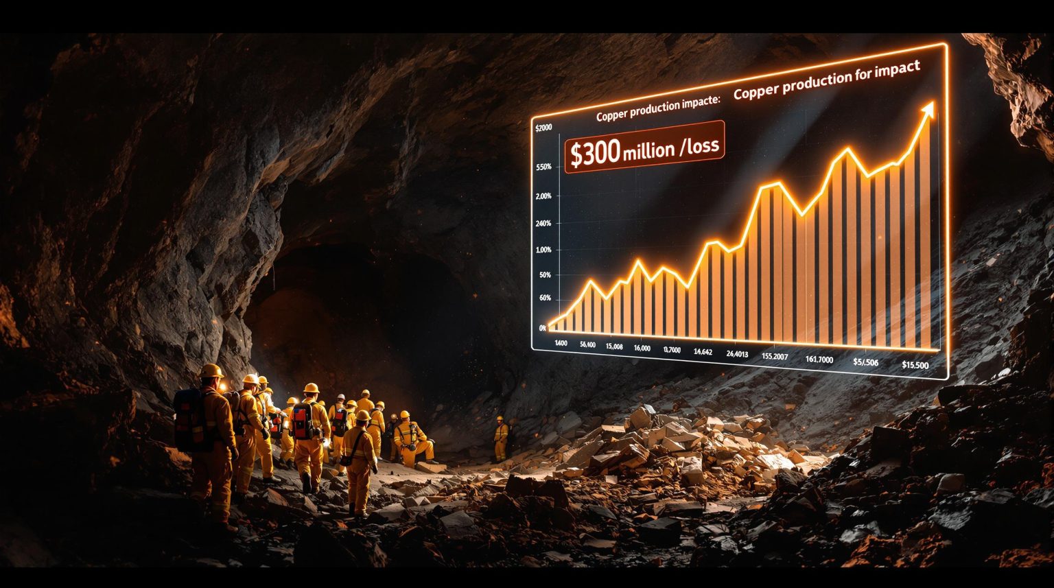 El Teniente Accident: 20,000-30,000 Tons of Copper Lost