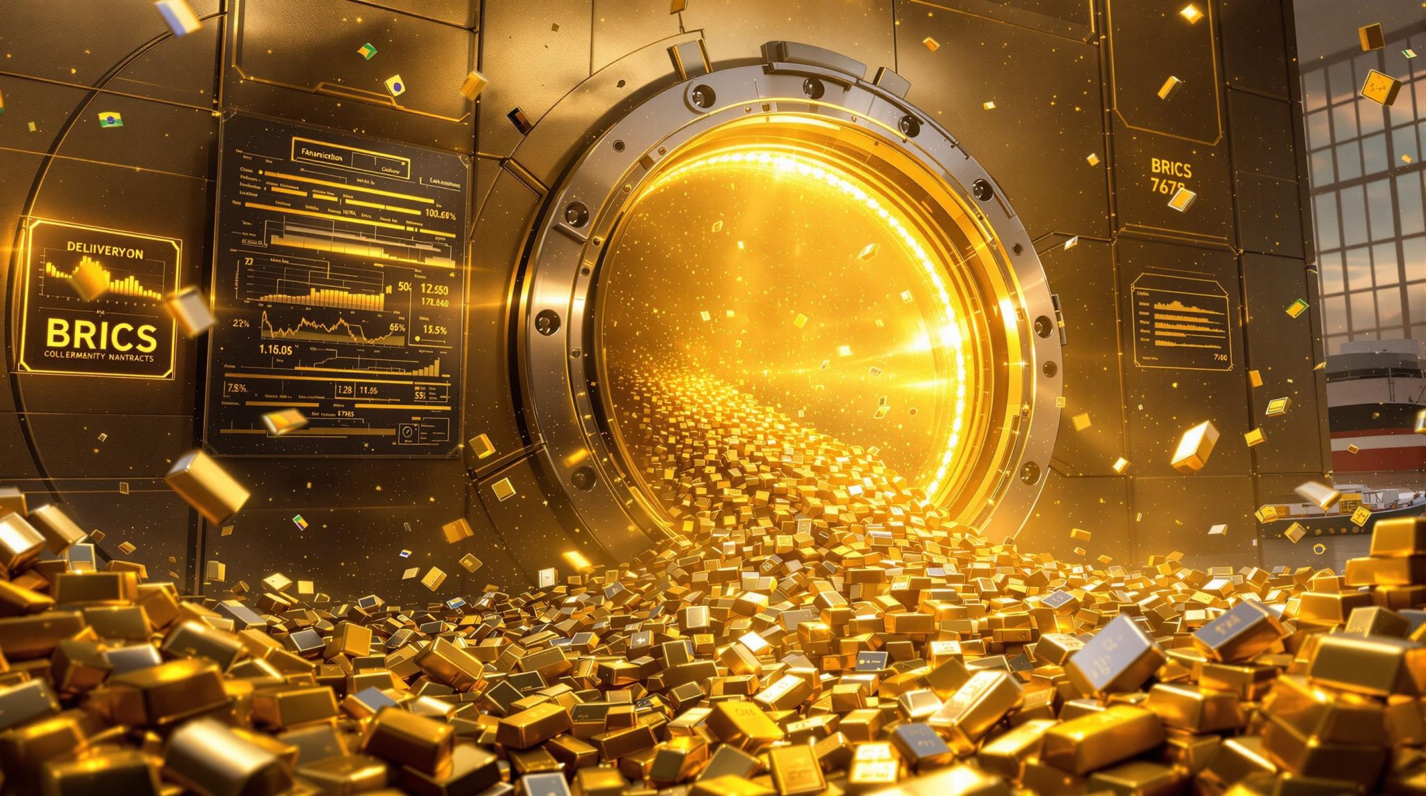 COMEX Gold & Silver Deliveries Hit Record Levels in 2025