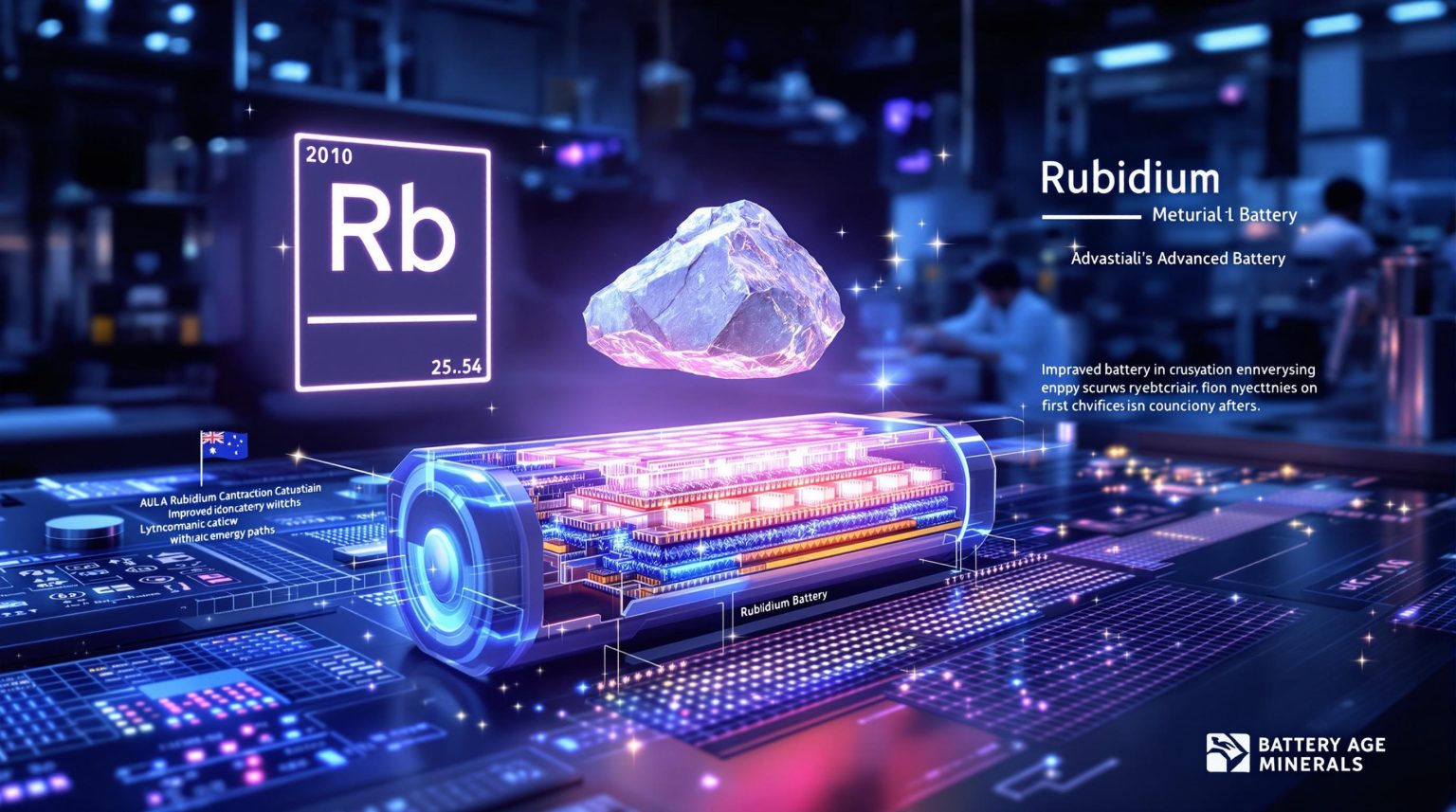 Rubidium: The Forgotten Element Enhancing Lithium Batteries