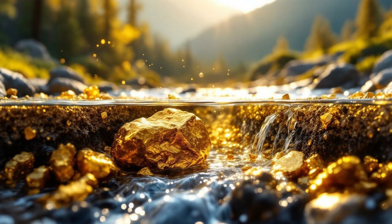 Exploring Secondary Gold Deposits: Formation to Recovery