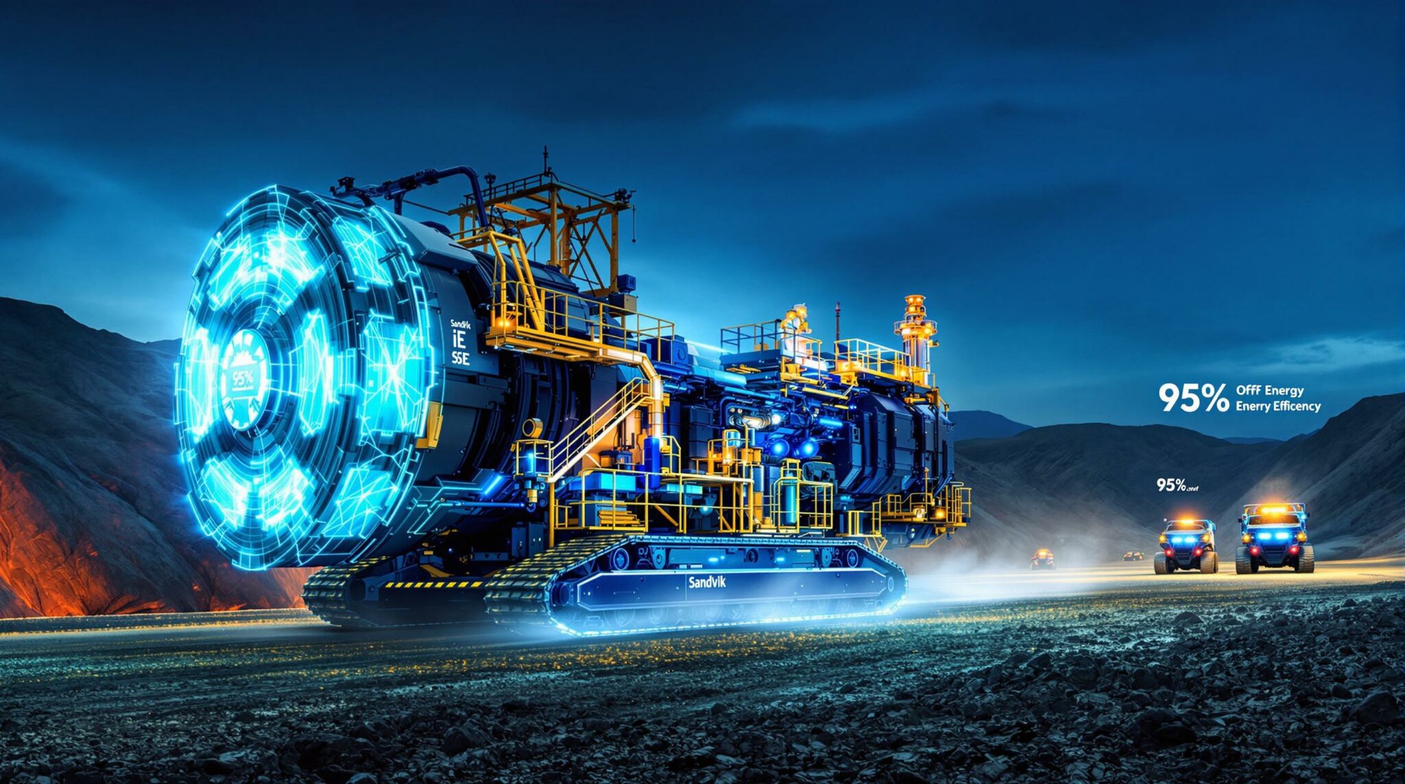 The Future of Mining: Discover Sandvik Rotary iE Drills