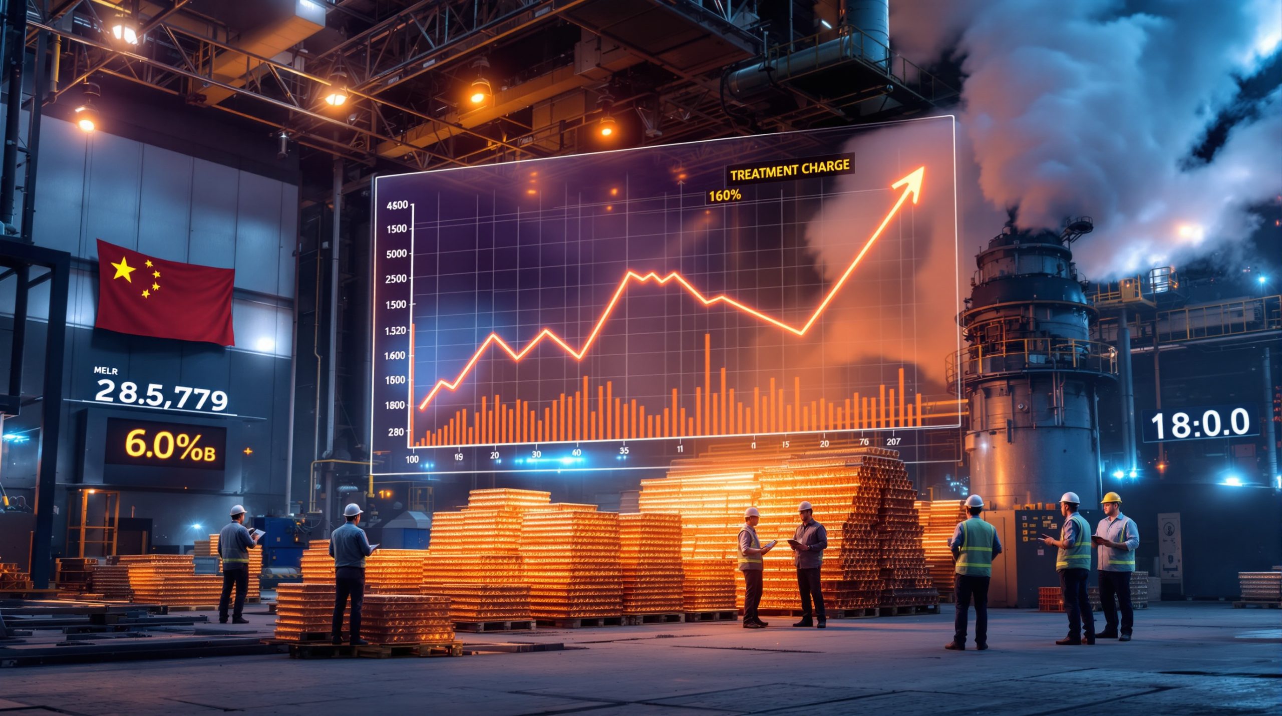 China's Copper Output Falls From Peak Amid Industry Pressures