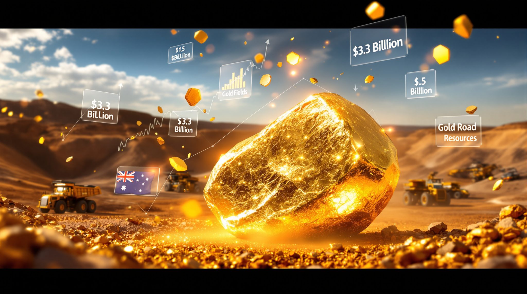 Gold Fields Secures $3.3B Gold Road Takeover for Gruyere Mine