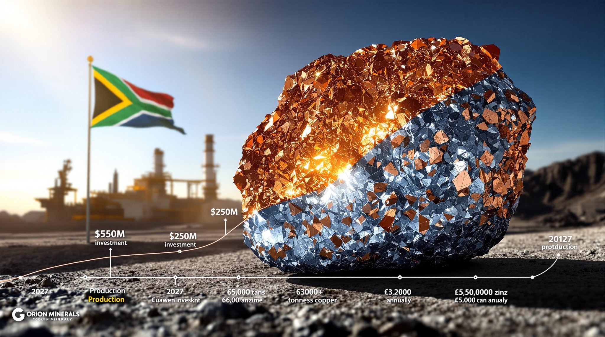 Glencore's $250M Funds Orion's Prieska Copper-Zinc Mine