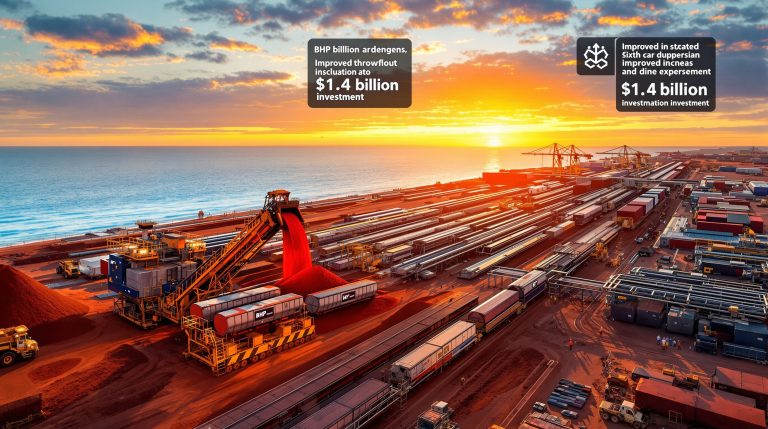 BHP's $1.4B Port Hedland Investment Boosts Iron Ore Exports