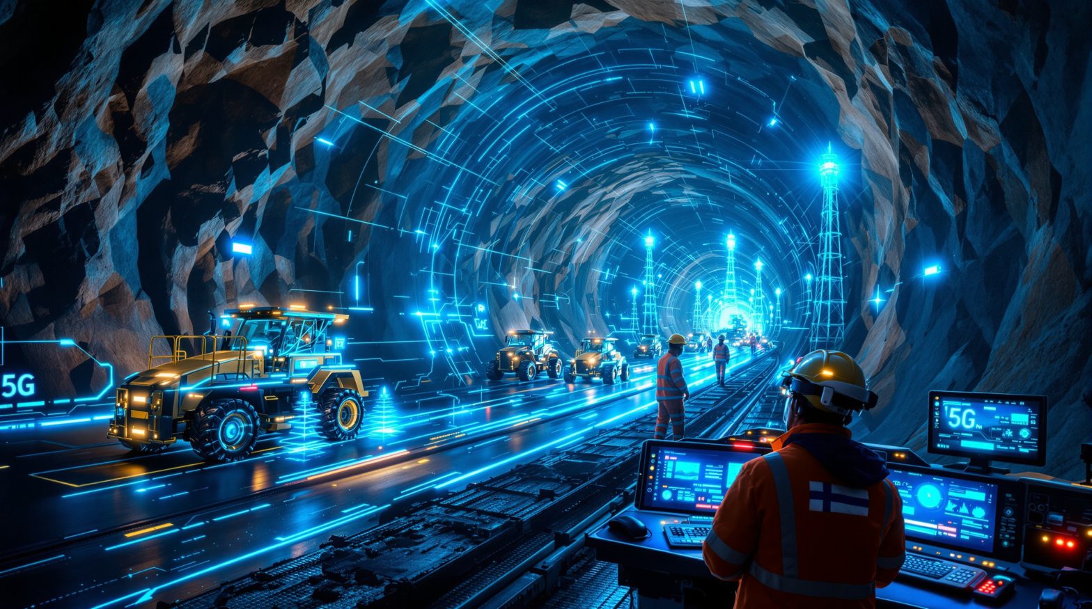 Boldyn & Nokia Deploy 5G Network 1.5km Underground for Mining