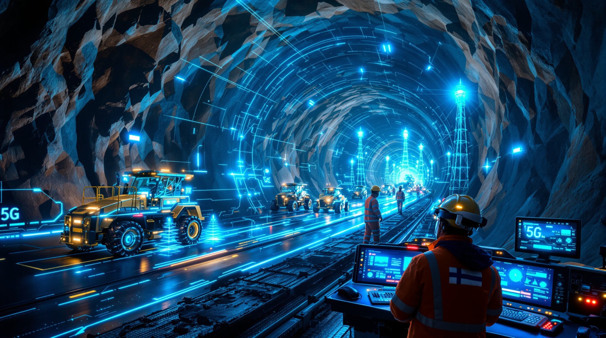 Boldyn & Nokia Deploy 5G Network 1.5km Underground for Mining