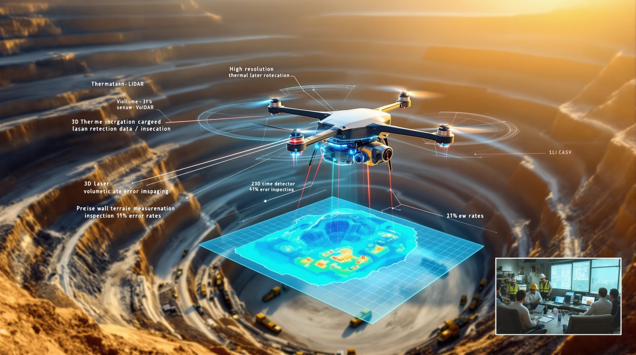 Drones Enhance Mining Efficiency & Safety: Advanced Tech