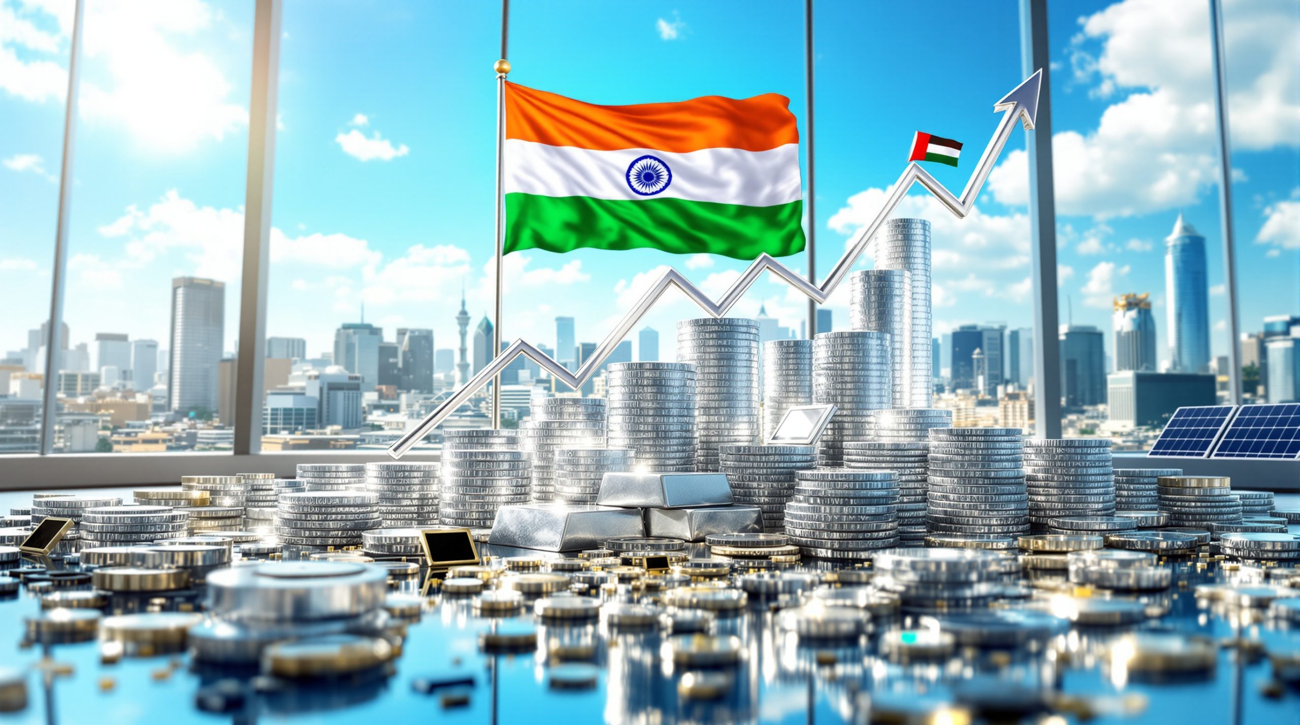 India's Silver Imports Surge Amid Record Prices & Investment