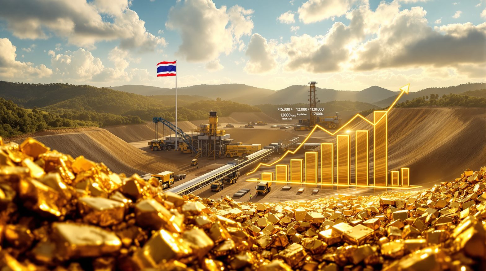 Kingsgate Gold Production in Thailand Reaches 75,000 Ounces