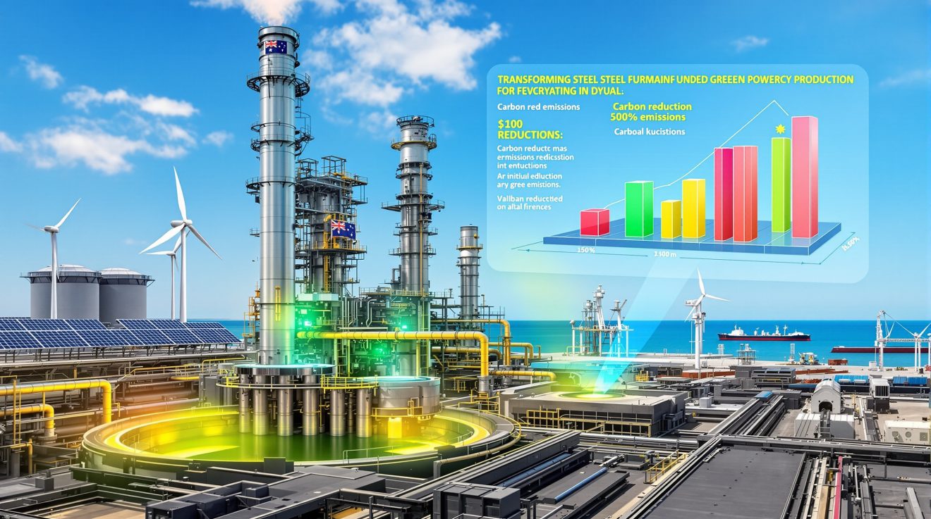 Green Steel Production in Whyalla: Leading Australia's Low-Carbon Future