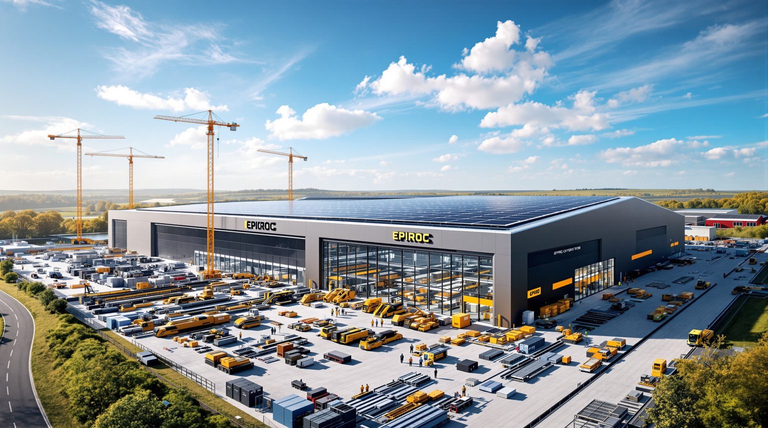 Epiroc Builds New Swedish Distribution Centre for Growth