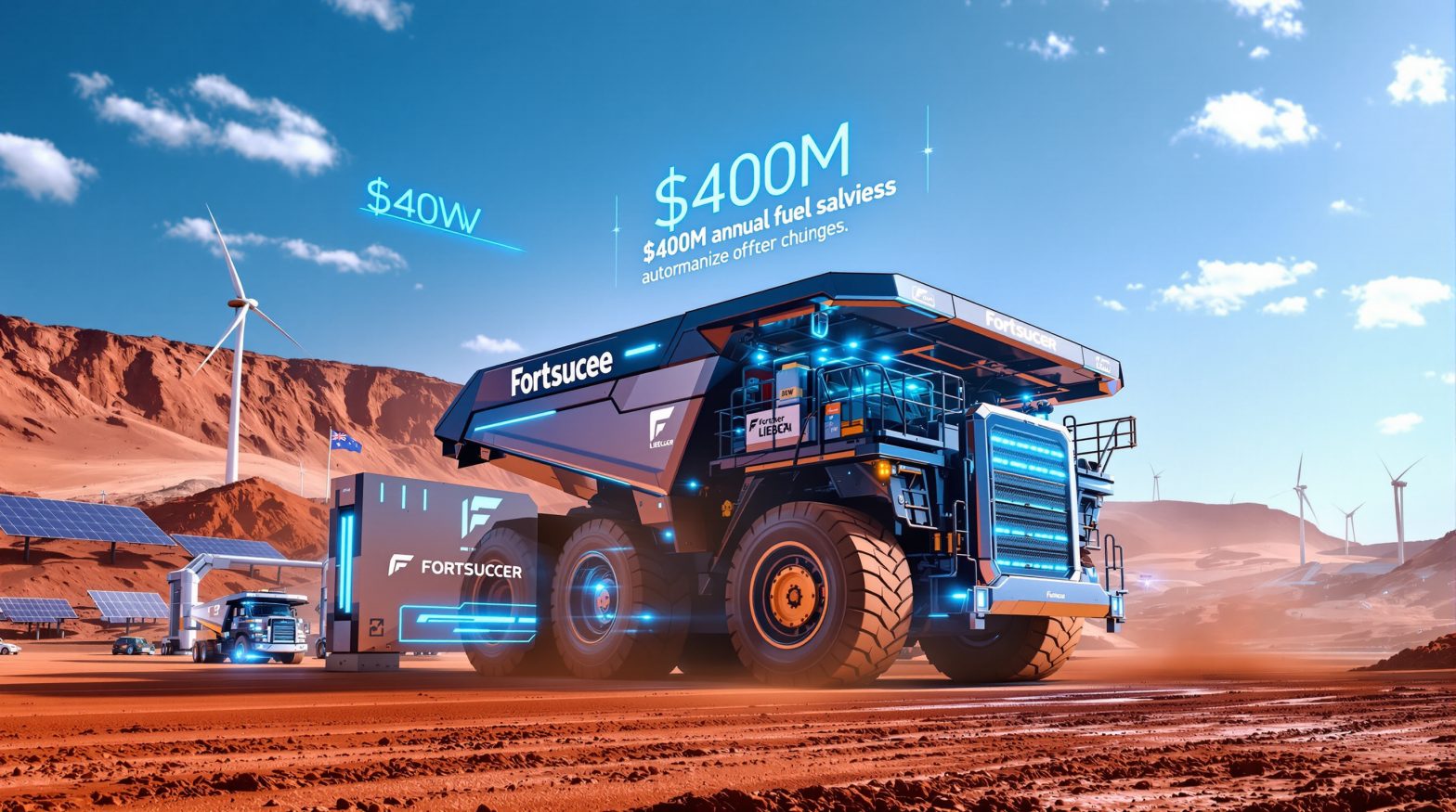 Fortescue's Electric Haul Trucks Transform Mining Operations