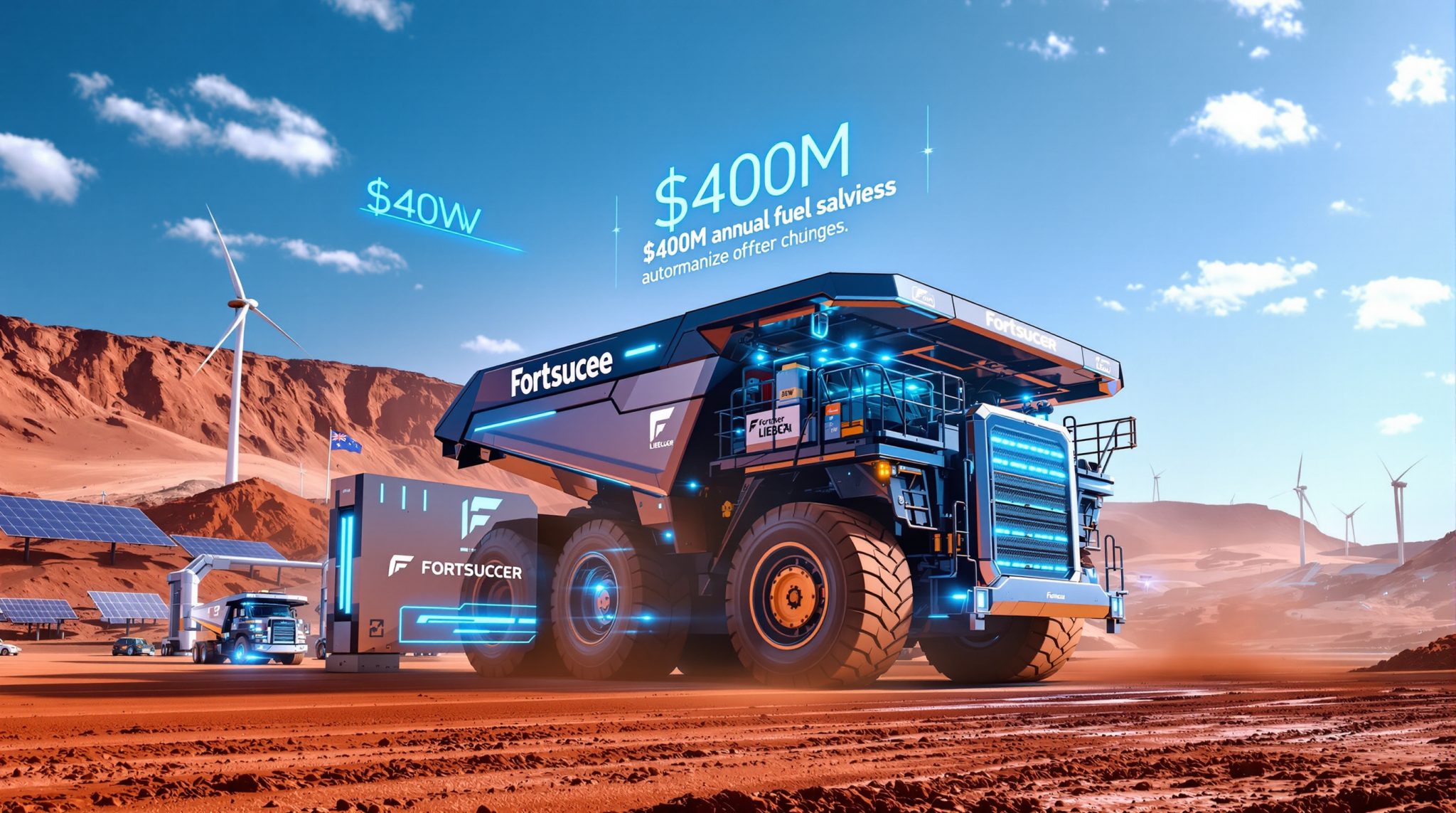 Fortescue's Electric Haul Trucks Transform Mining Operations