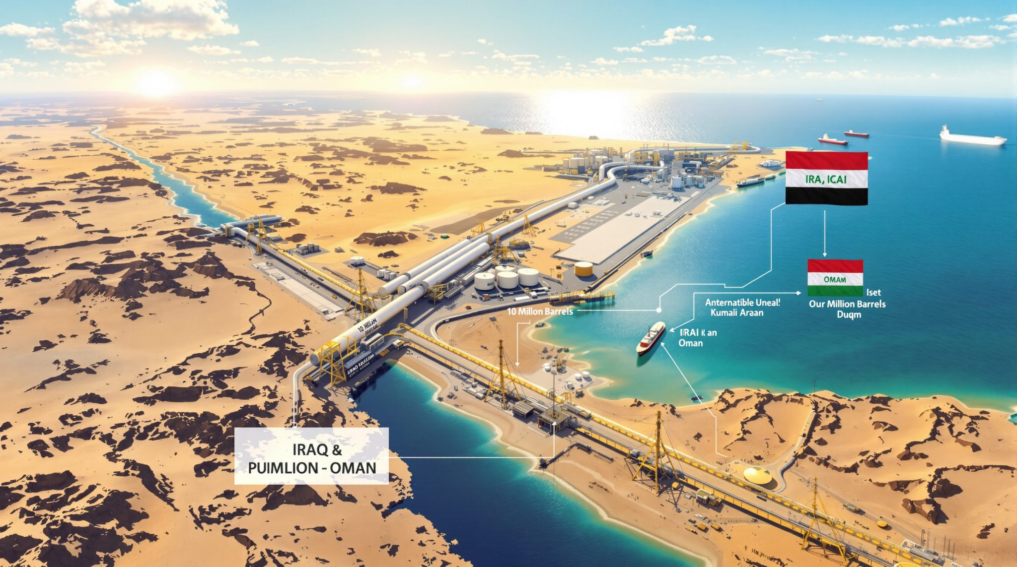 Iraq-Oman Oil Pipeline: New Export Route Bypassing Gulf