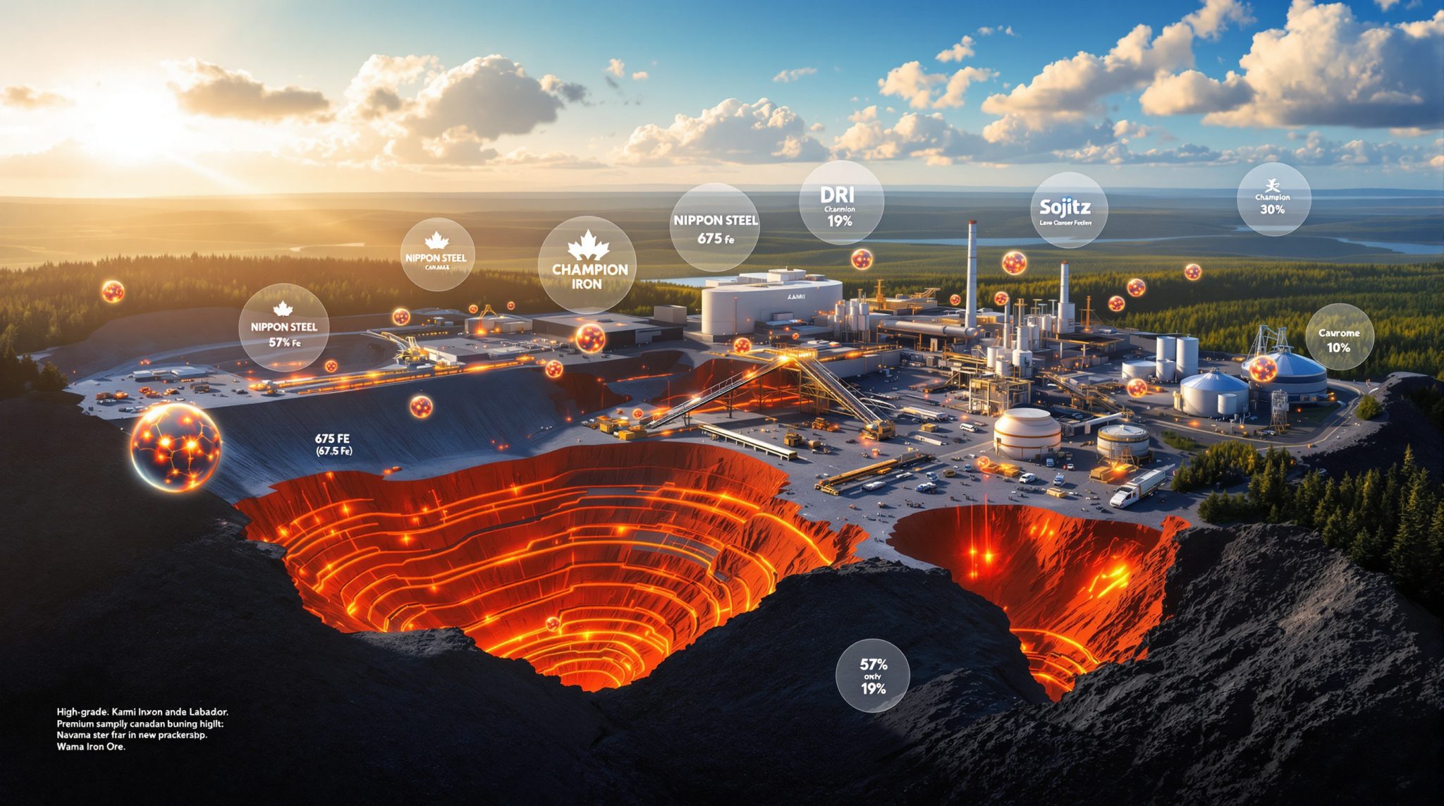 Nippon Steel Secures Premium Kami Iron Ore for DRI Production