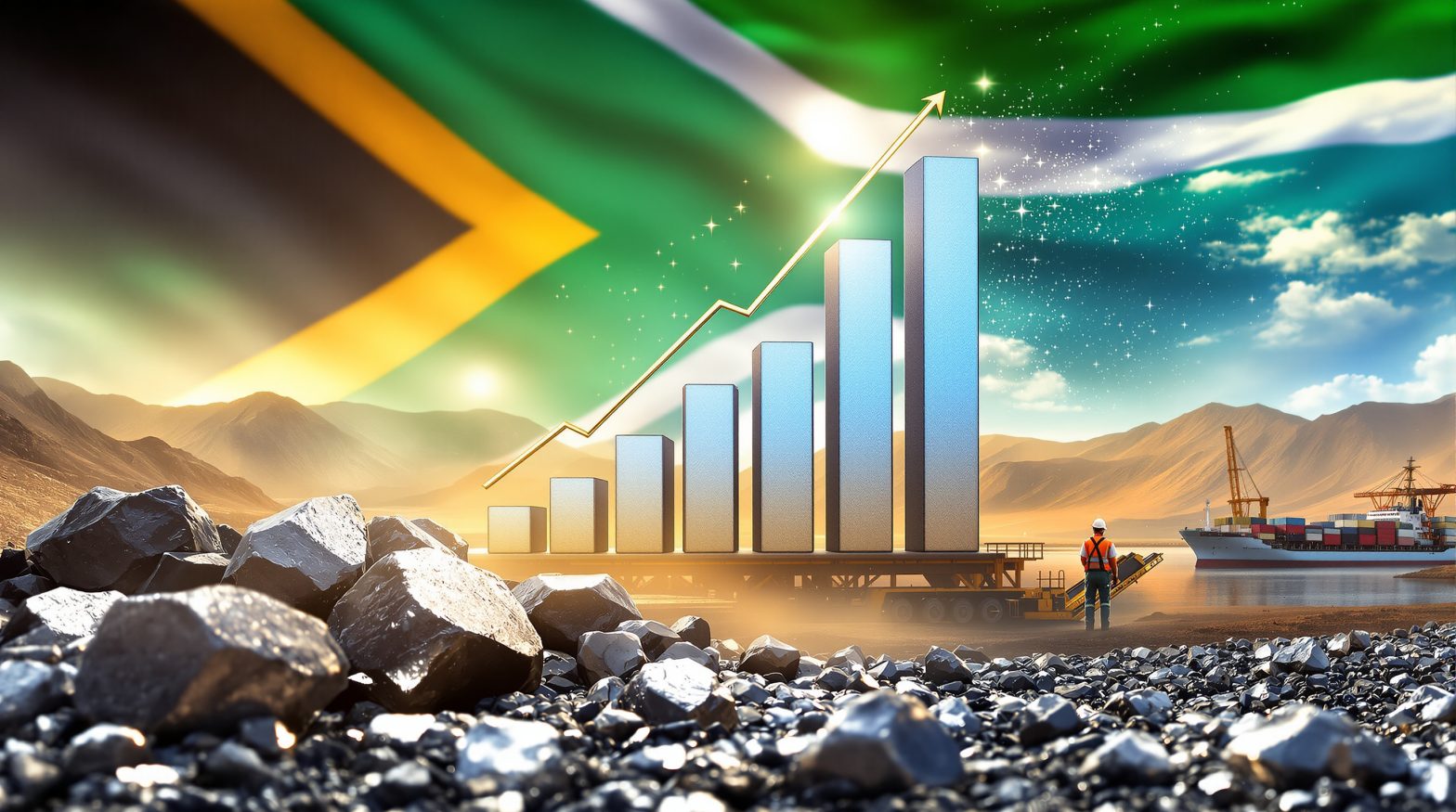 South Africa's Mining Output Rises 4.4% in 2025