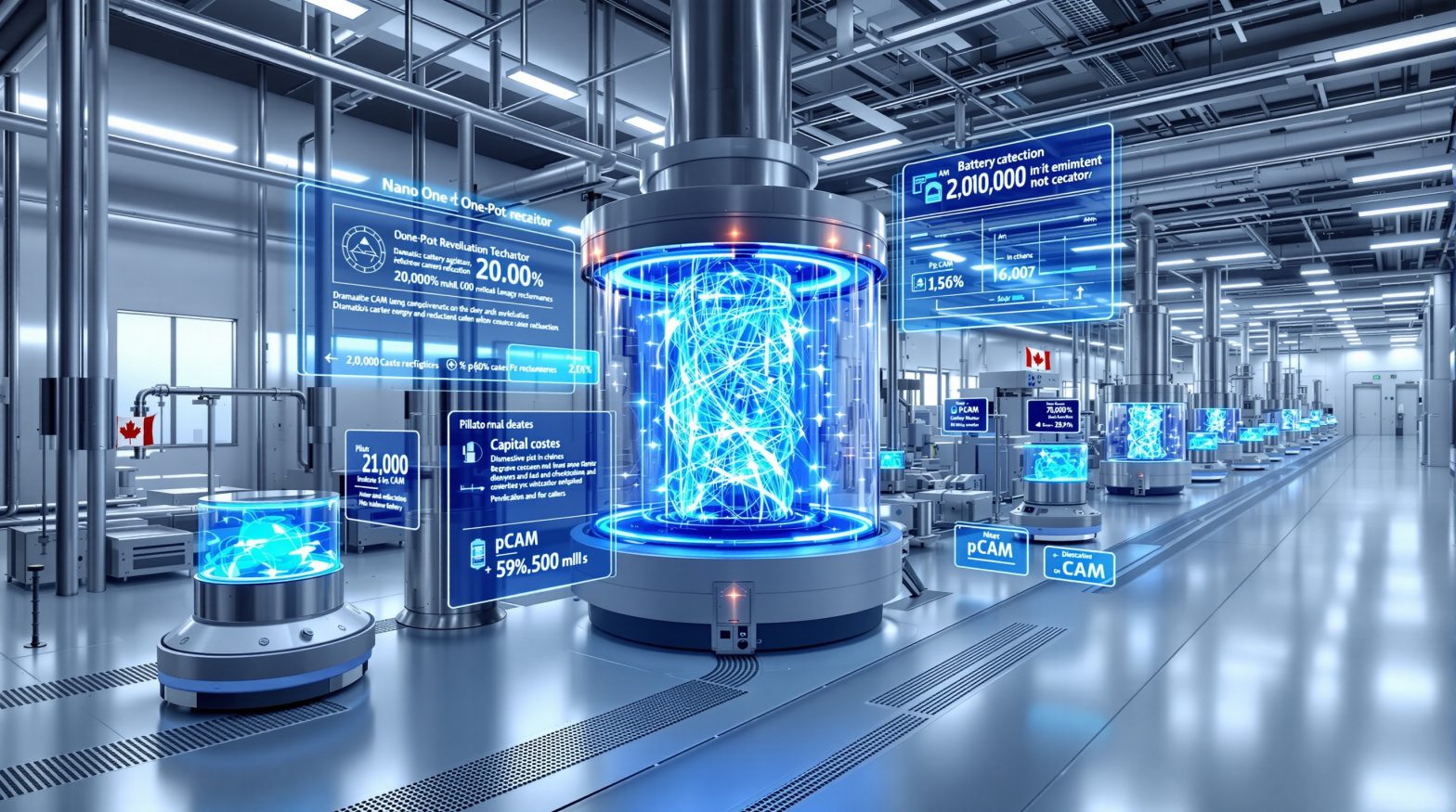 Nano One's Cost-Saving Agitator Revolutionizes Cathode Production