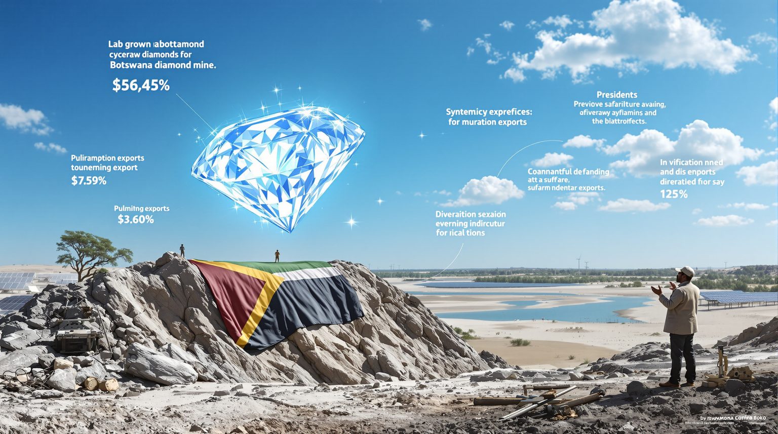 Lab-Grown Diamonds Threaten Botswana's Diamond-Dependent Economy