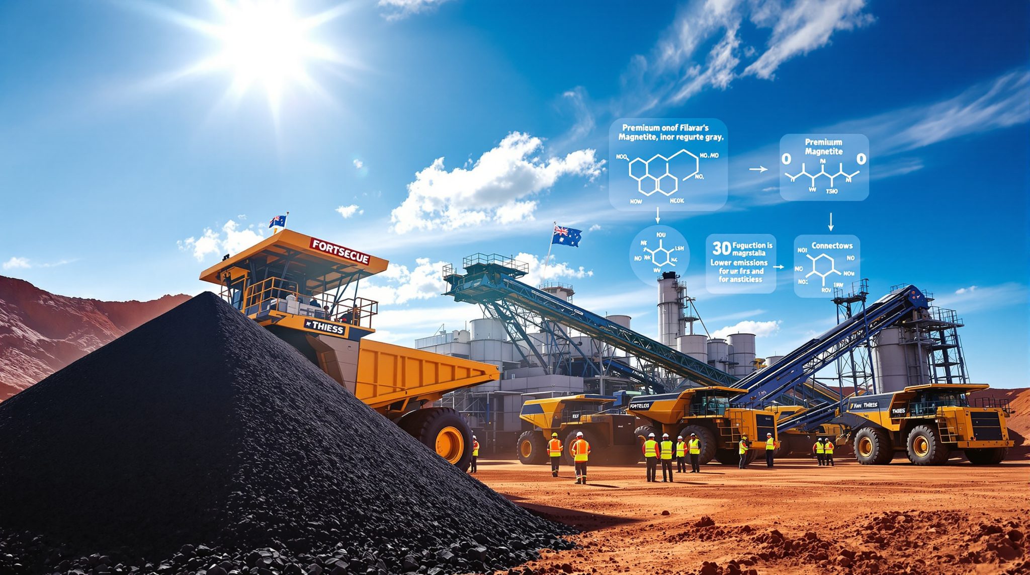 Fortescue Extends Iron Bridge Contract with Thiess for Mining