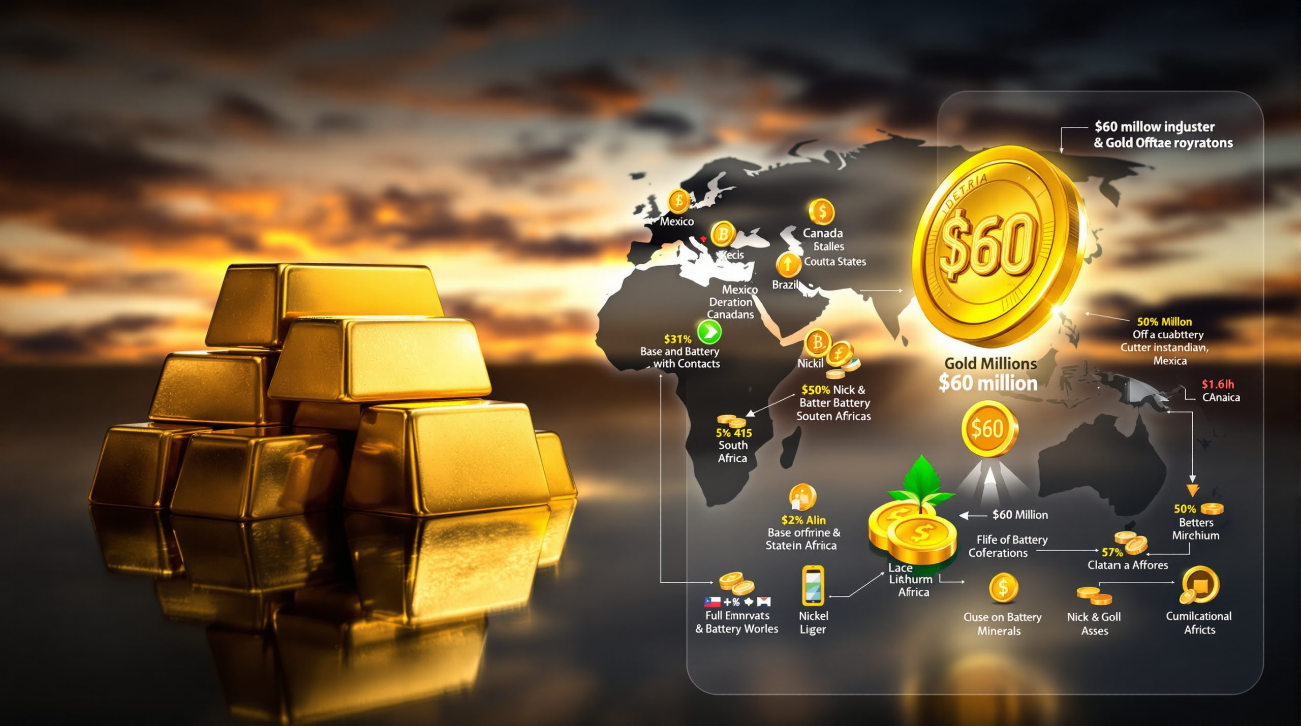 Deterra Offloads Gold Contracts to Vox Royalty for $60M