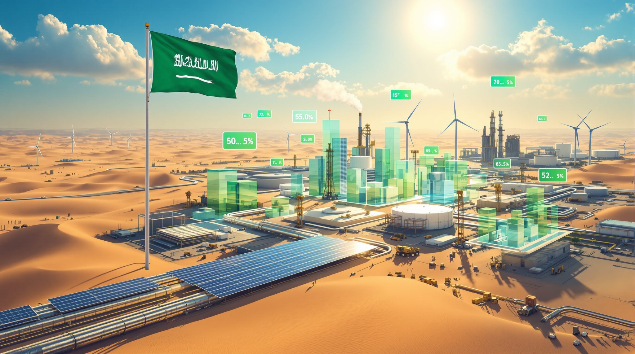 Saudi Arabia's Oil-to-Gas Power Transition Achieves