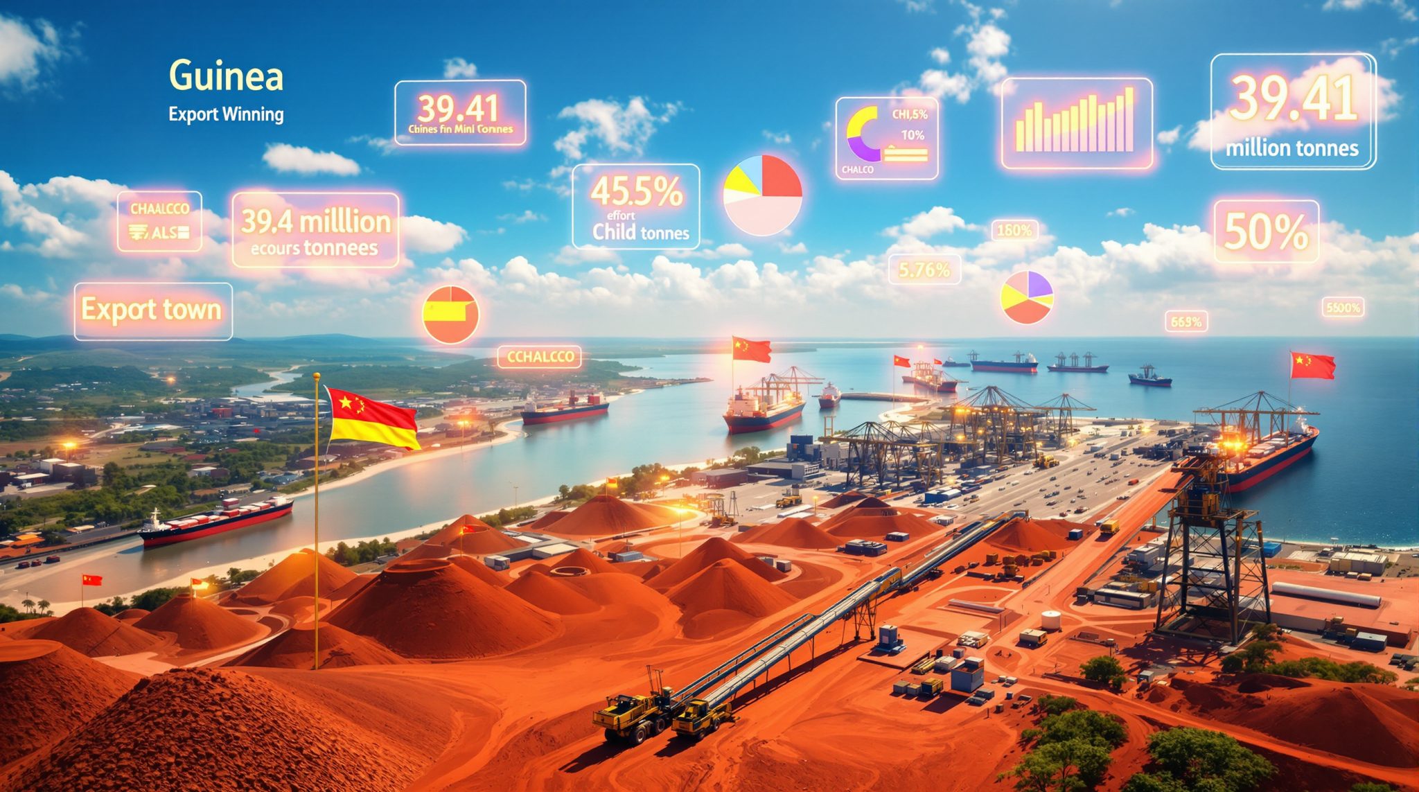 Guinea Bauxite Exports Jump 23% Despite Challenges