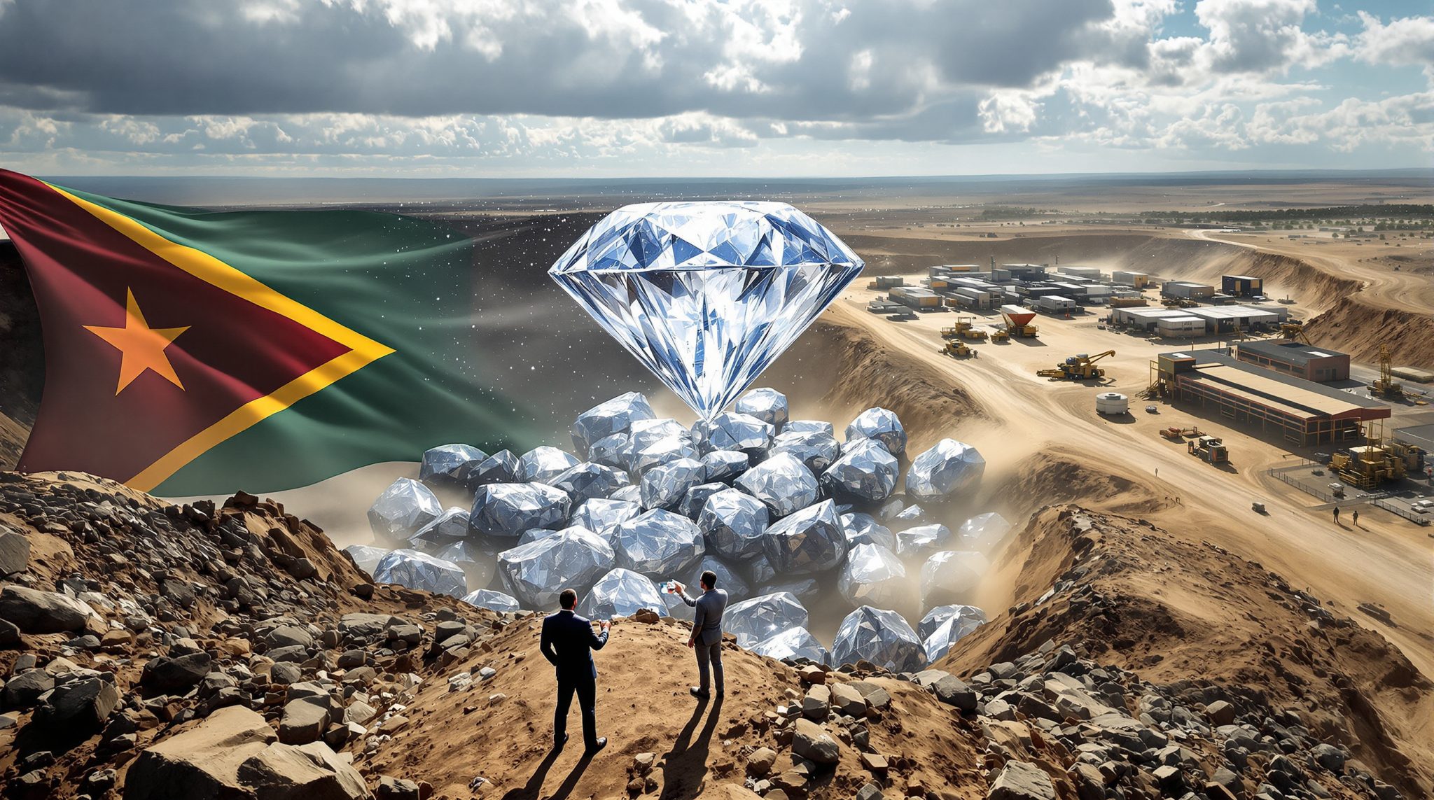 Botswana & Angola Vie for Control of De Beers Diamond Empire