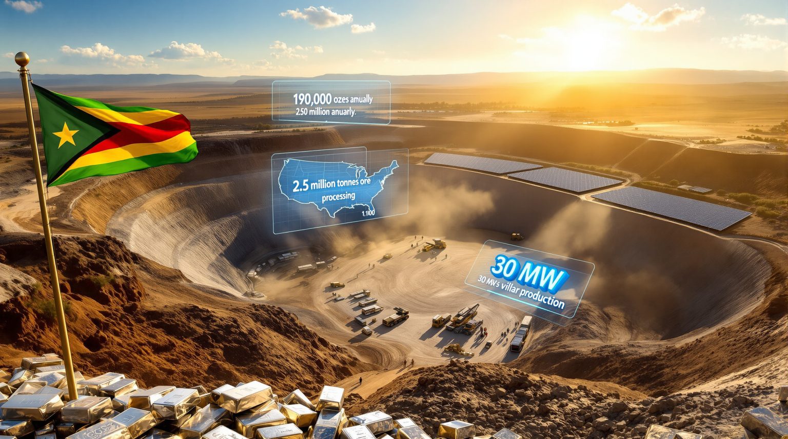 Karo Platinum Project Zimbabwe: 190k Oz Annual Target