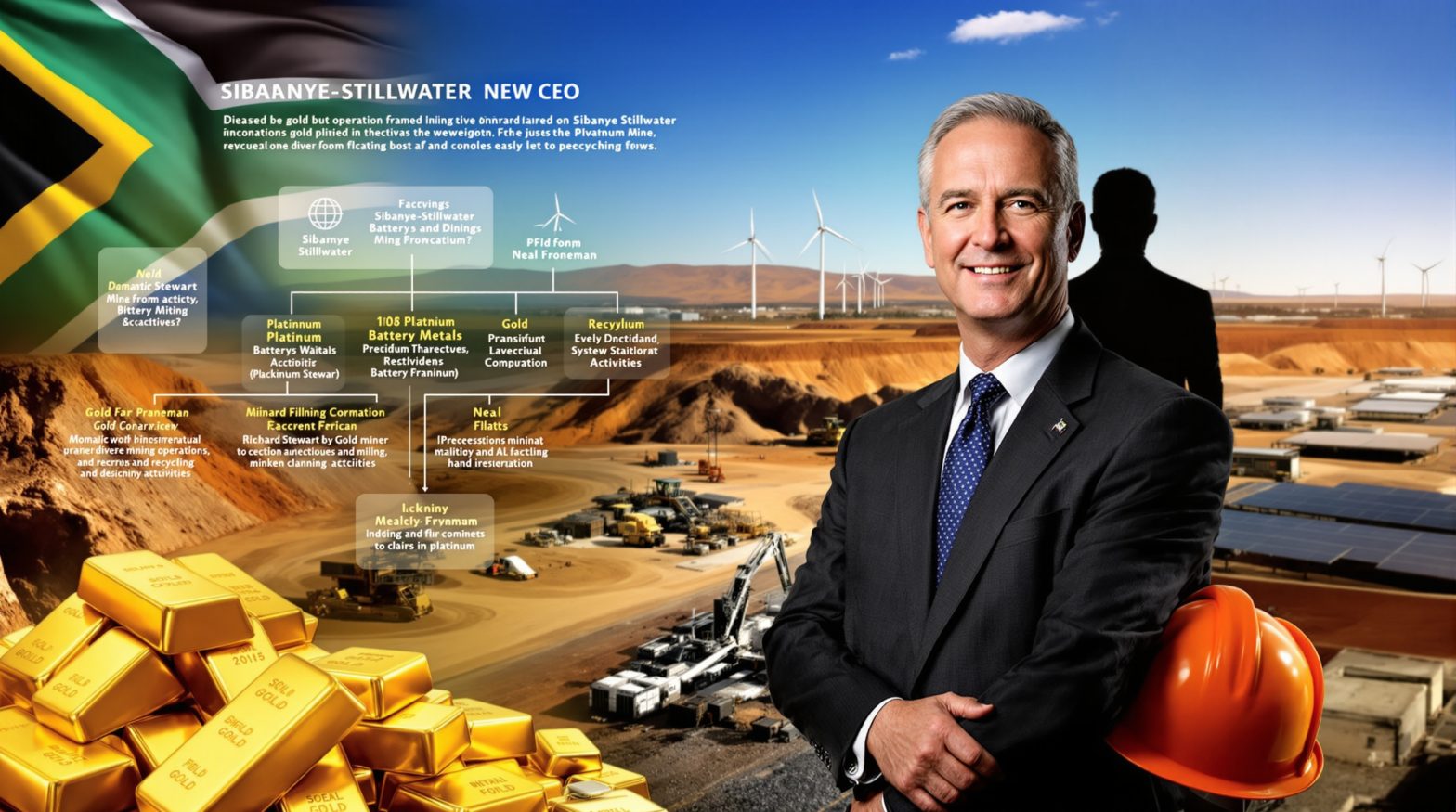 Sibanye-Stillwater CEO Change: Stewart Succeeds Froneman
