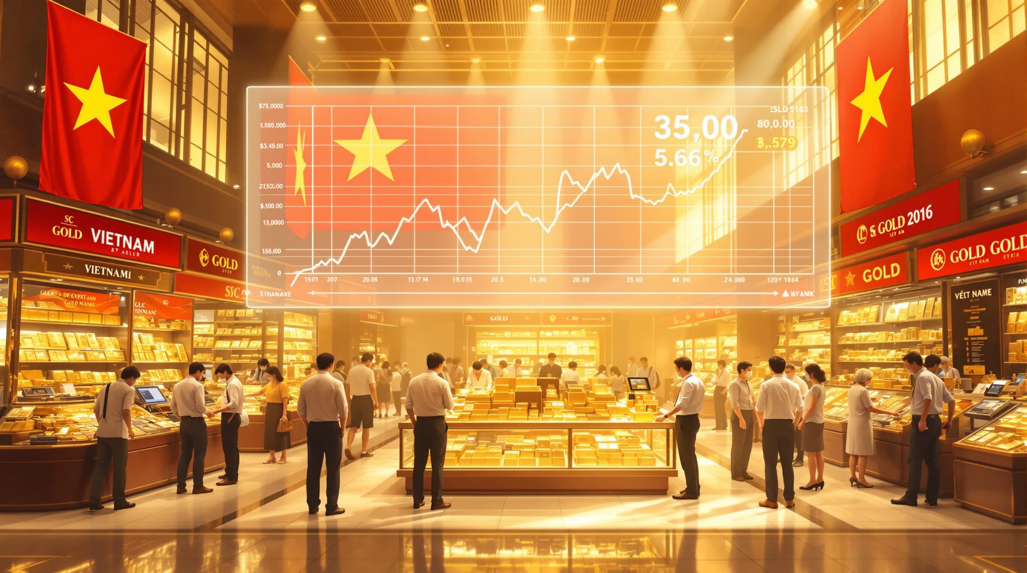 Vietnam Frees Gold Market After 13-Year State Monopoly