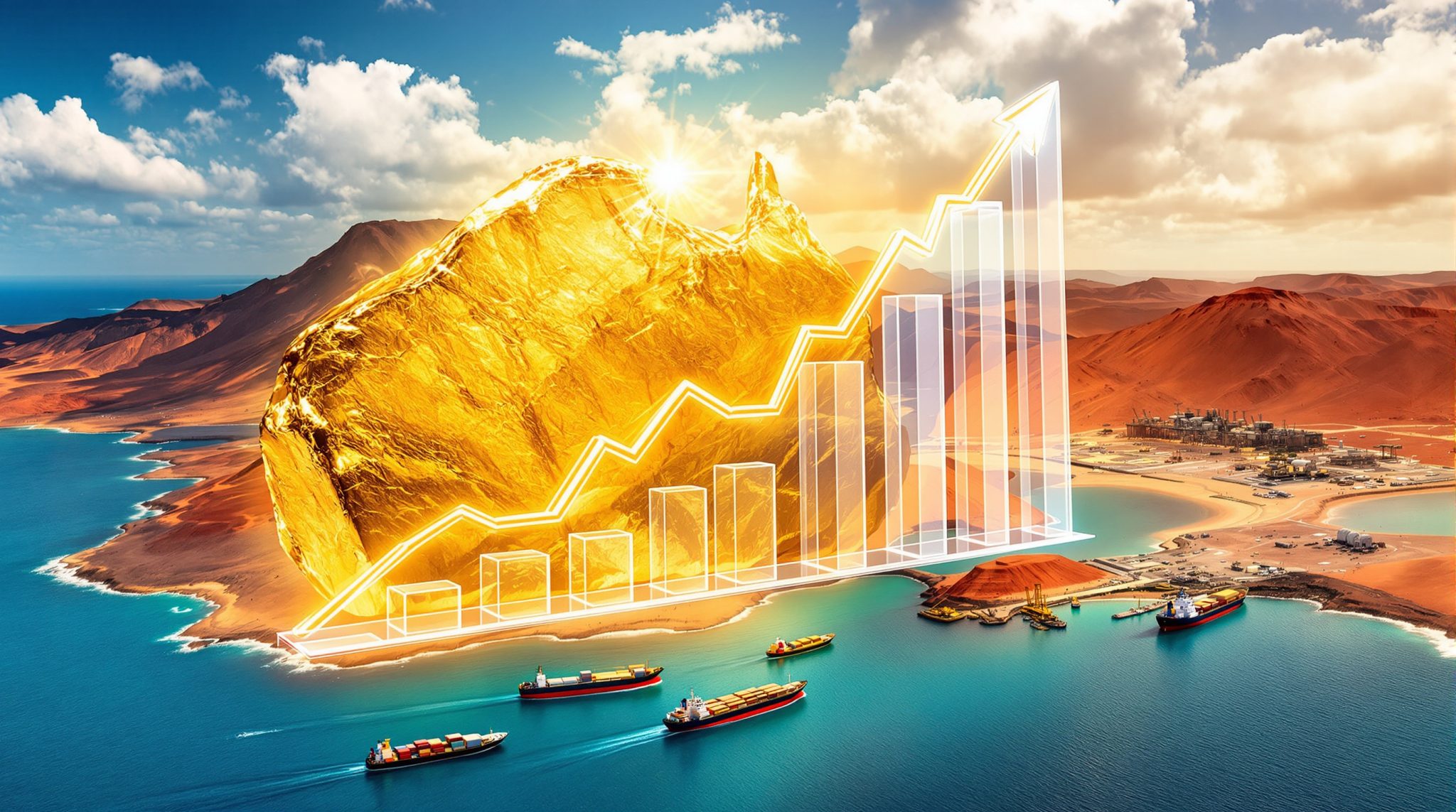 Australia's Gold and Iron Ore Exports Drive Economic Growth