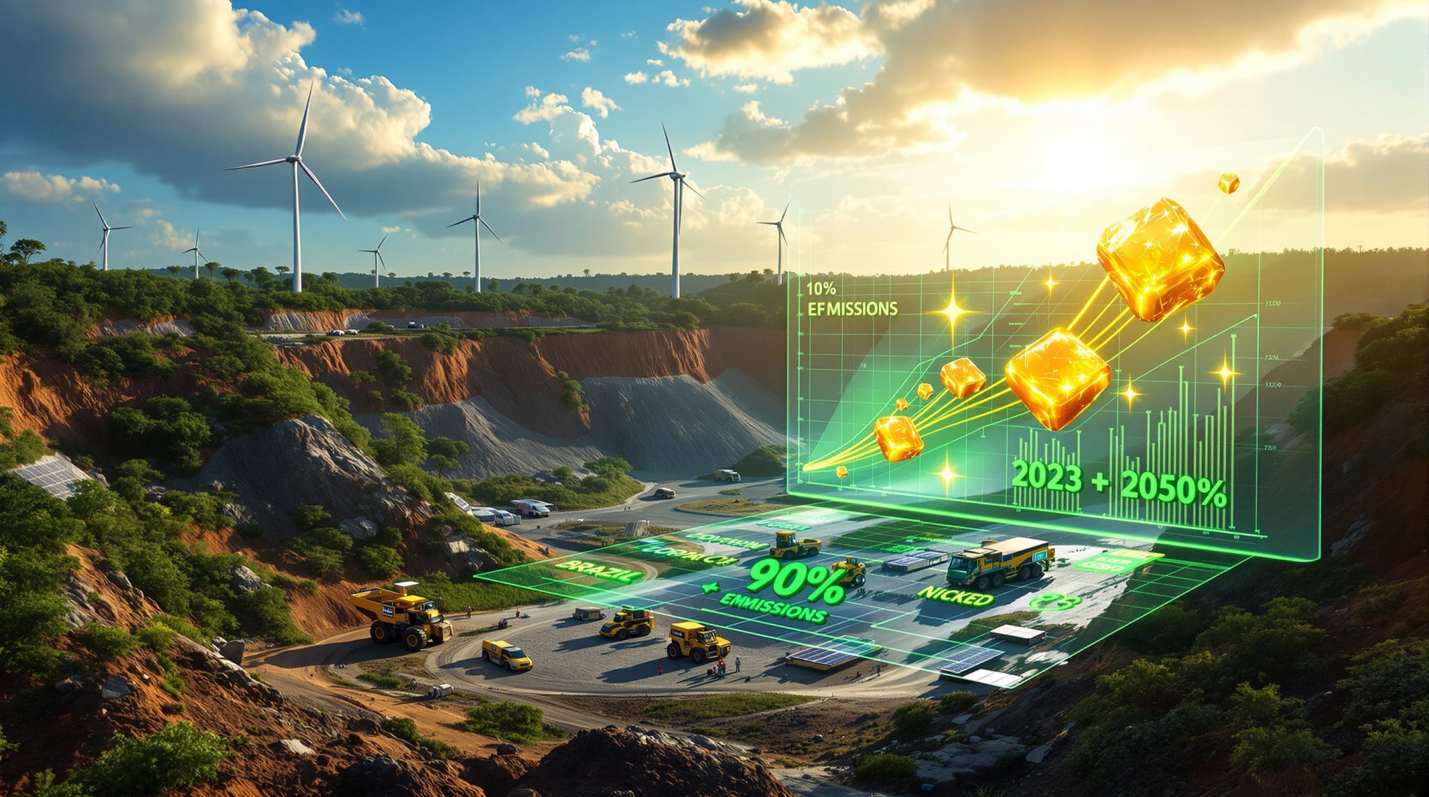 Brazilian Mining Sector's Decarbonization Plan to Cut 90% Emissions