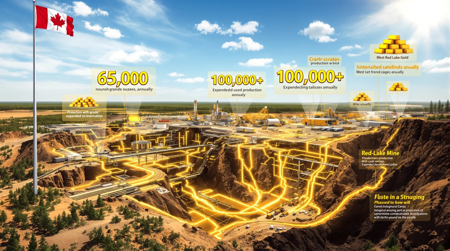 West Red Lake Gold Production Expansion Plans