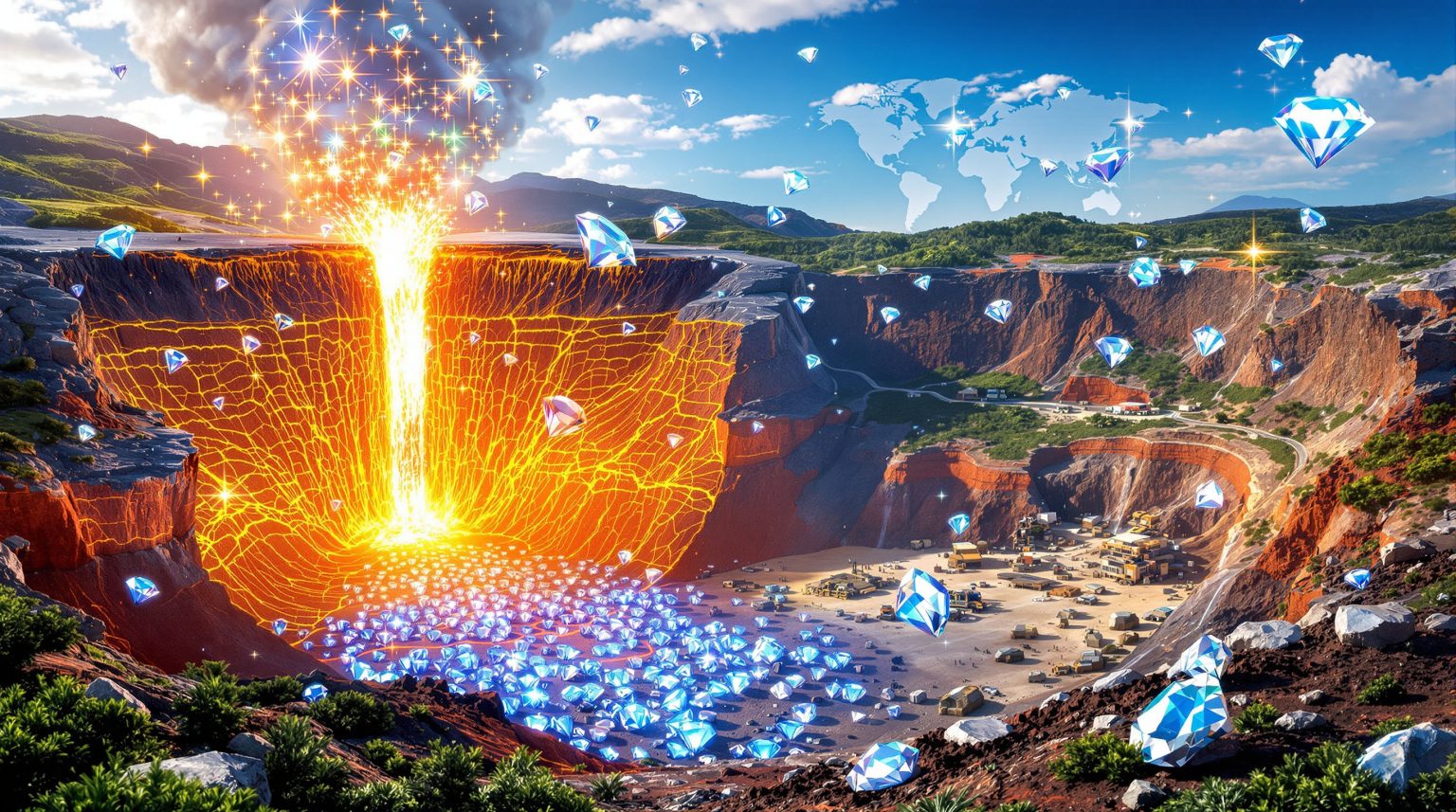 Diamond Formation: How Earth Creates These Precious Gems