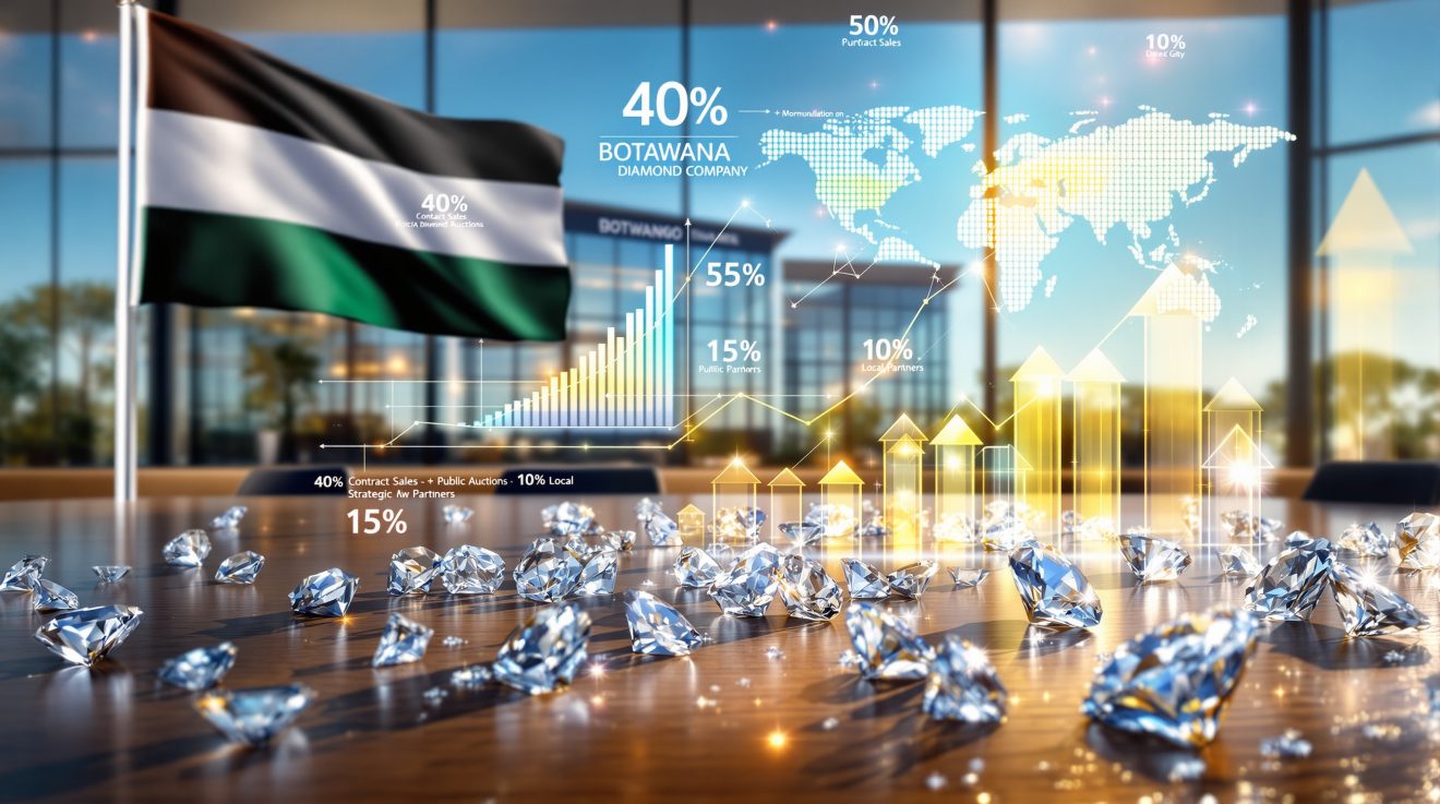 Botswana ODC Contract Diamond Sales Launch Nov 2025