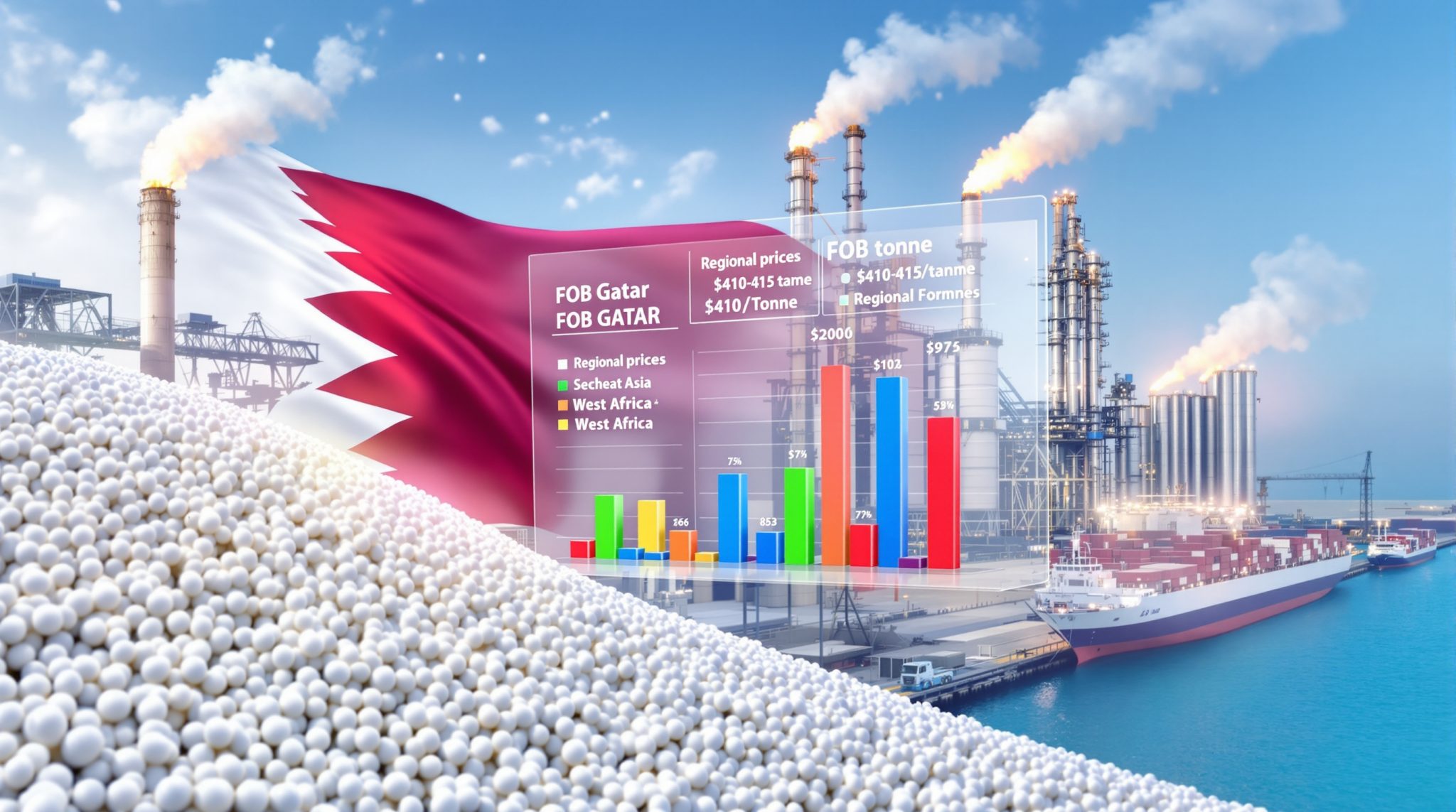 Qatar Granular Urea Tender Bids Rise to Mid-$410s