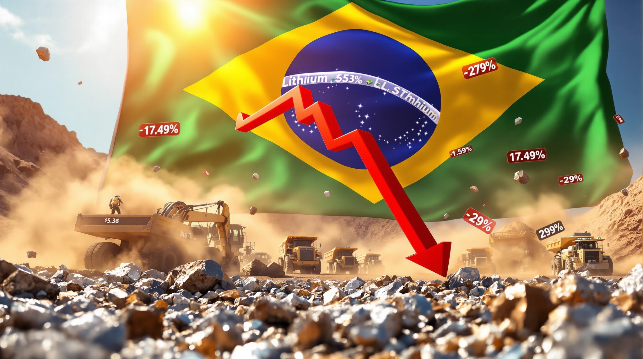 Sigma Lithium Stock Plunge: 29% Drop in Two Days