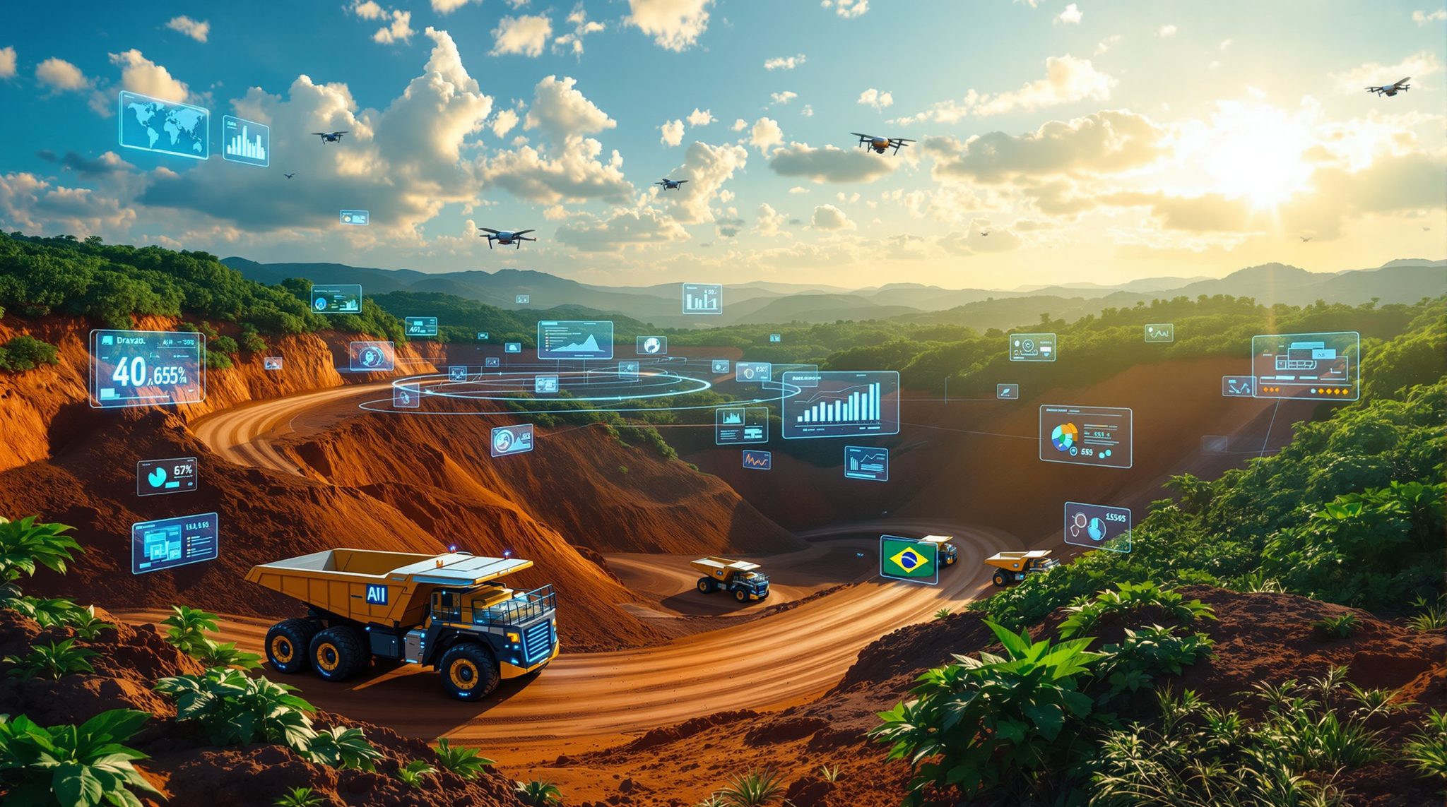 AI in Amazon Mining: Operations & Environmental Impact
