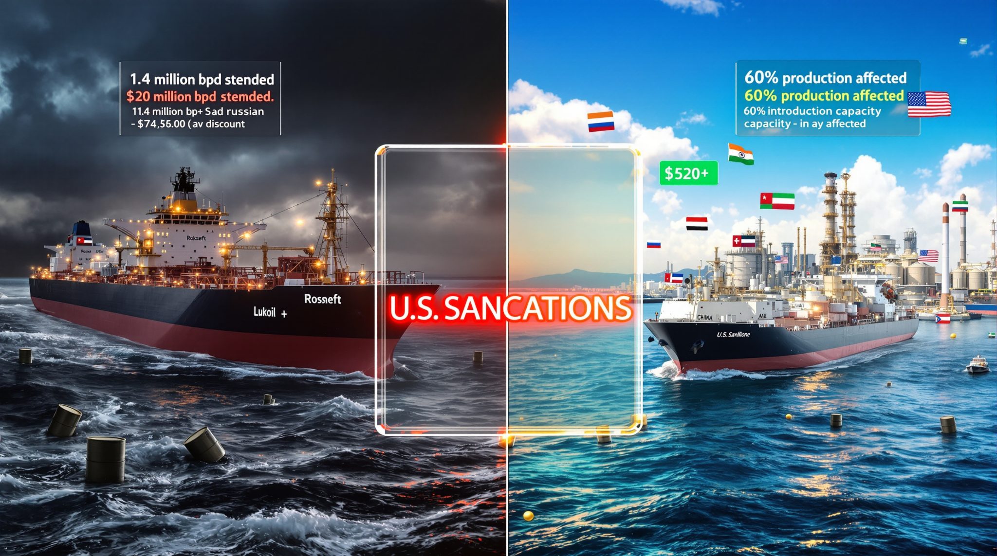 U.S. Sanctions on Russian Crude Exports Market Impact