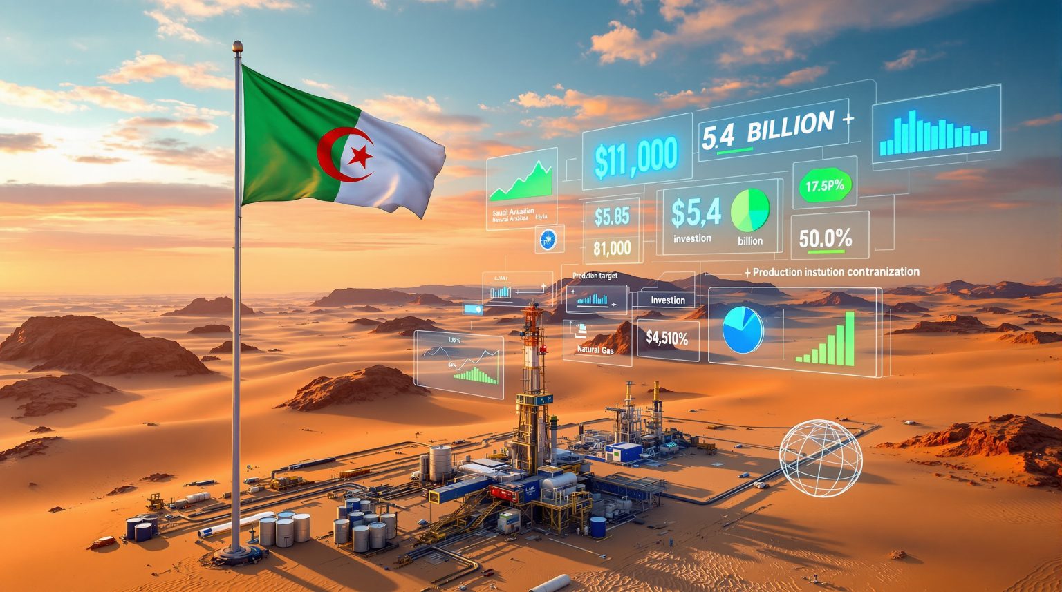 Sonatrach Midad Energy $5.4B Oil Deal Algeria