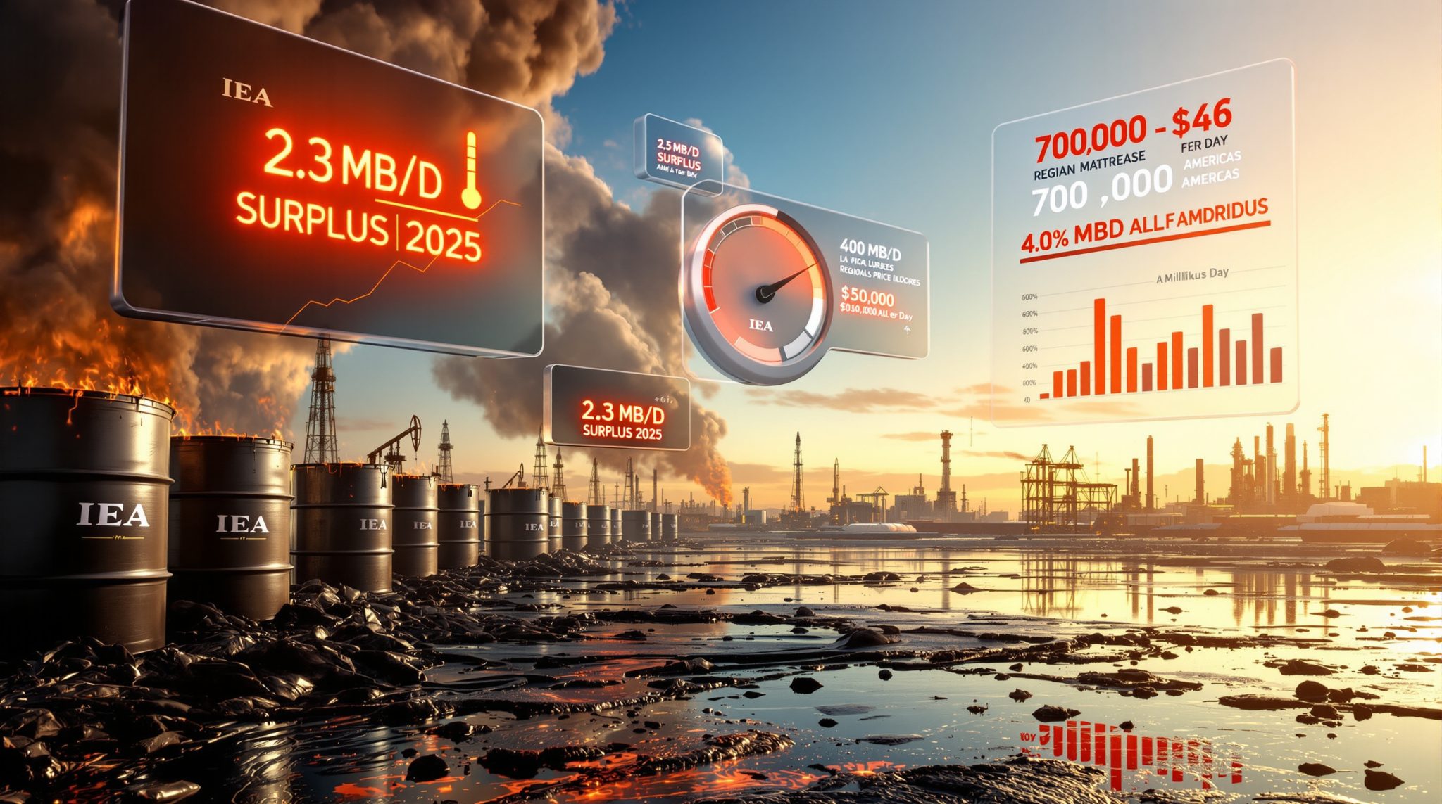 IEA Warns Oil Glut Worse Than Expected: Market Crisis