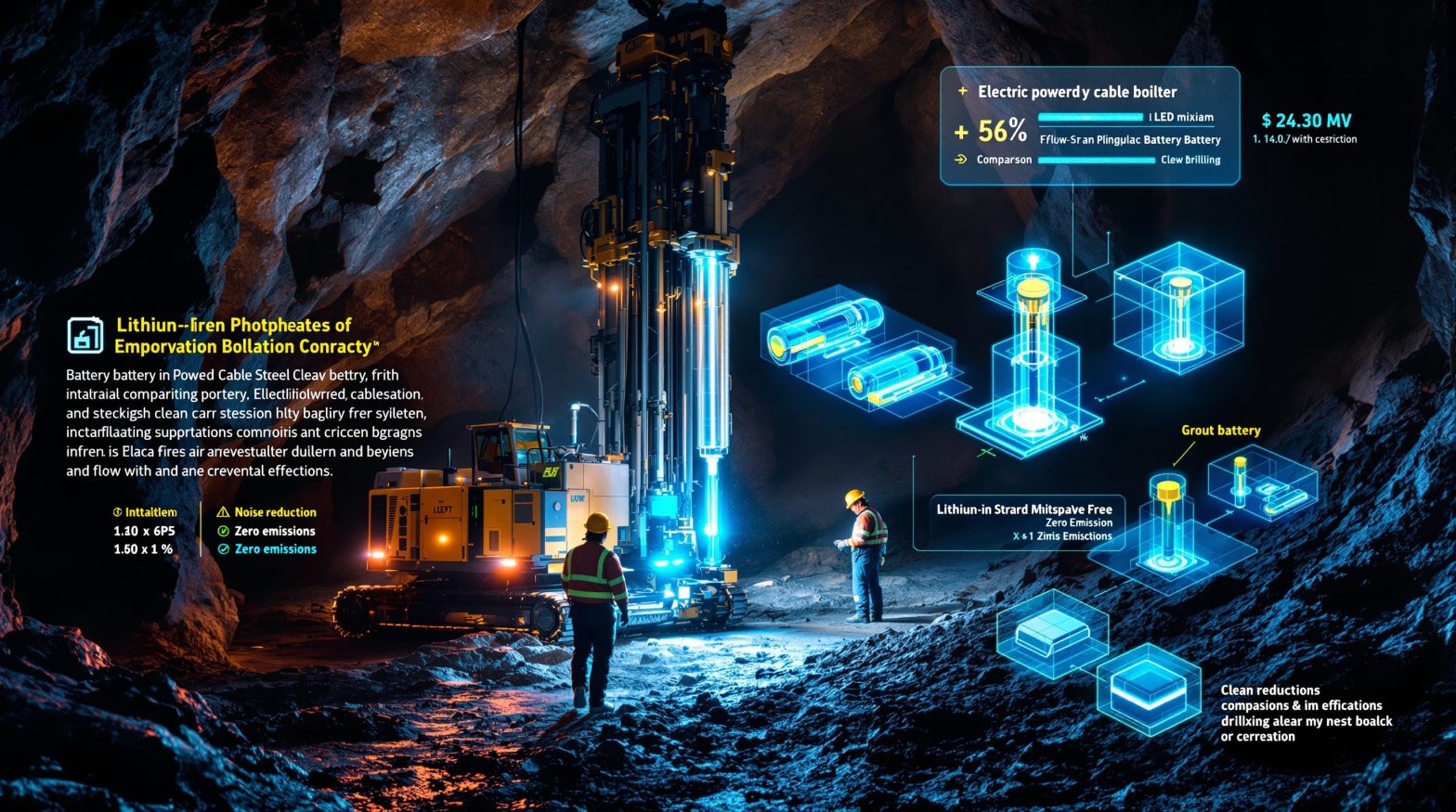 Battery-Powered Cable Bolter: Mining Equipment Guide