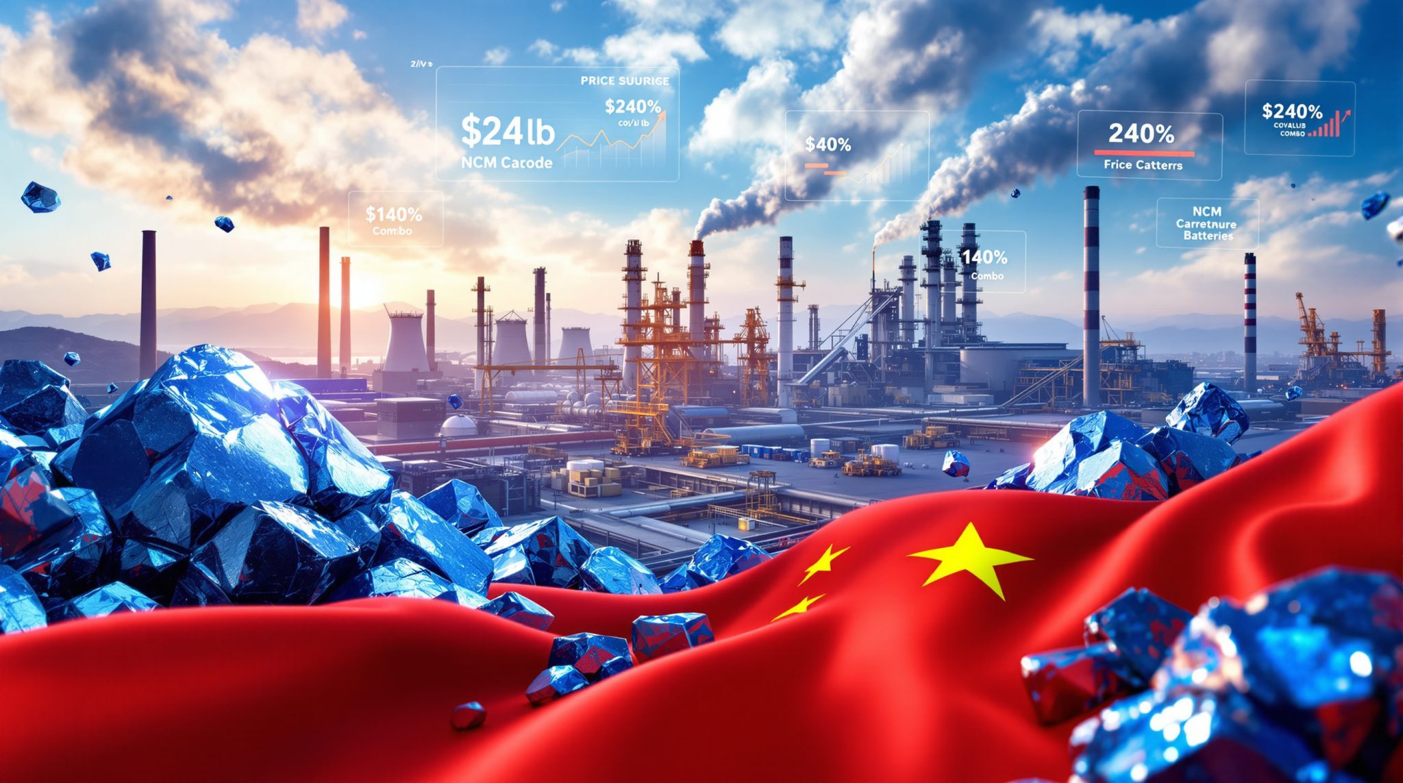 Chinese Battery Makers Drive Cobalt Price Rally 140%