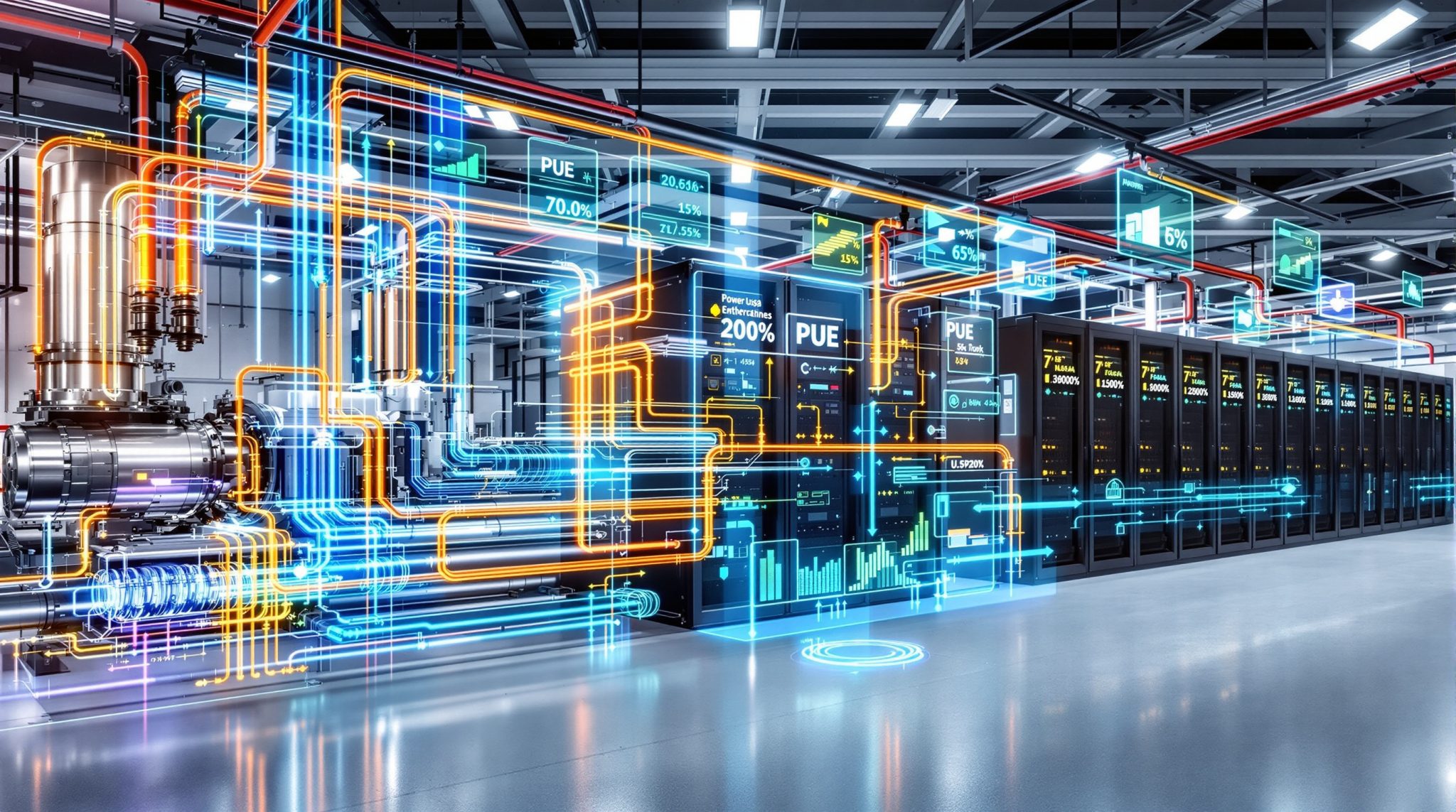 Integrated Power Cooling Solutions for Data Centres
