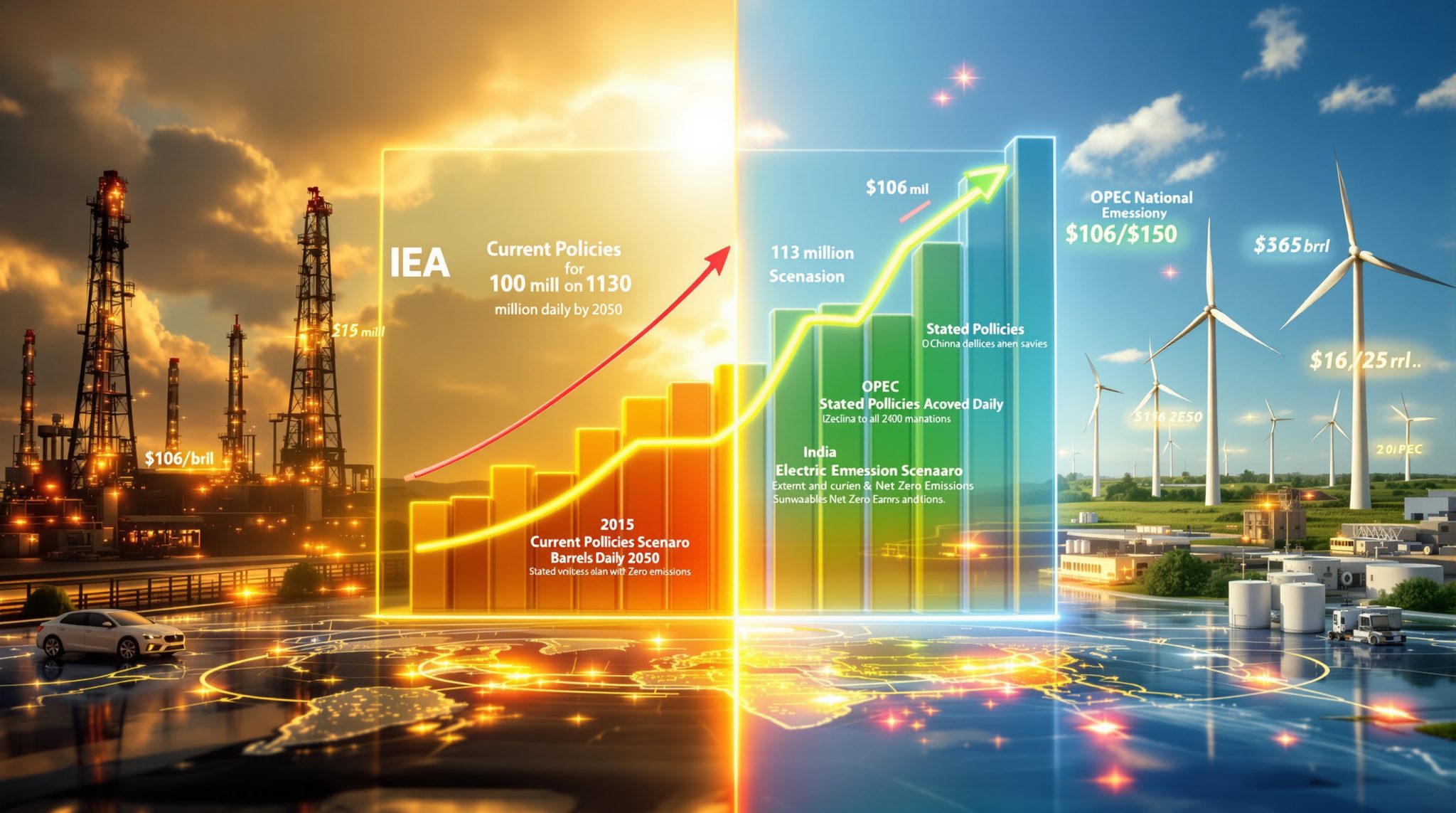 IEA No Peak Oil Scenario: Demand Could Hit 113M Barrels