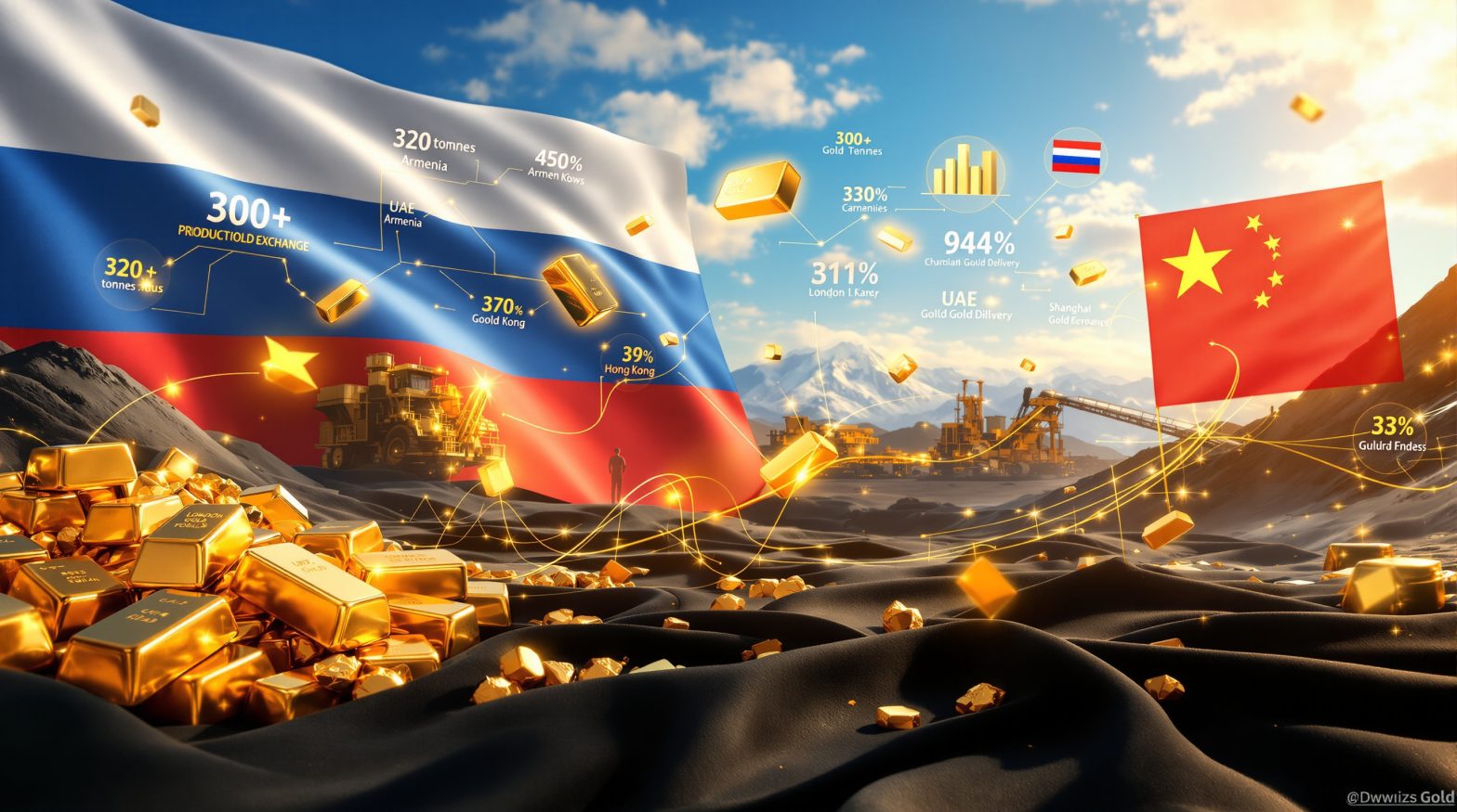 Where Is Russia's Gold Production Going Today?