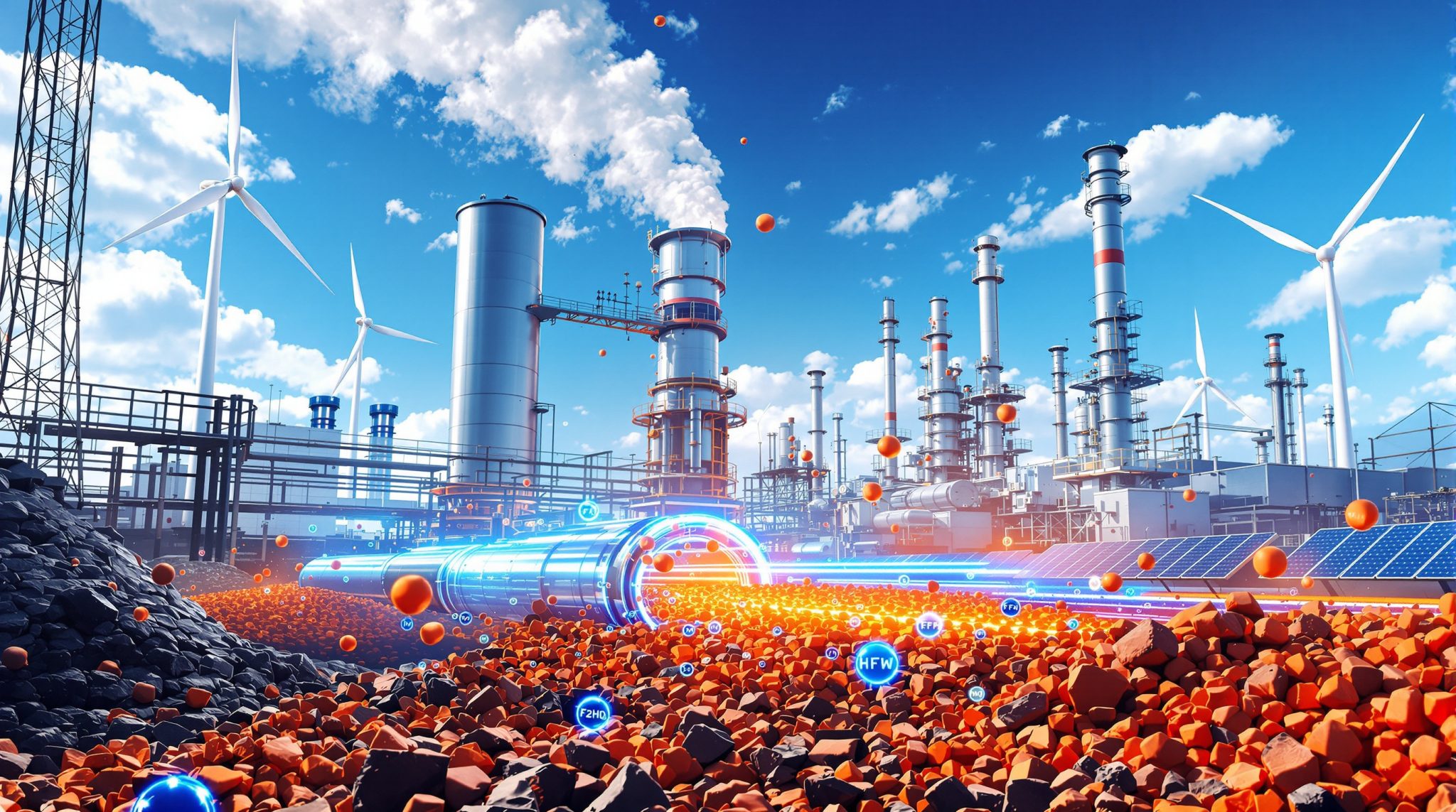 Hydrogen Steel Production Chemistry & Economic Impact