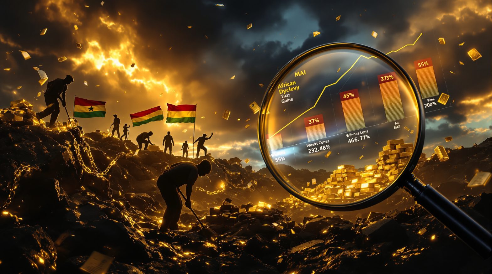 Mining Slaves in Central Africa: Gold Rush Exploitation